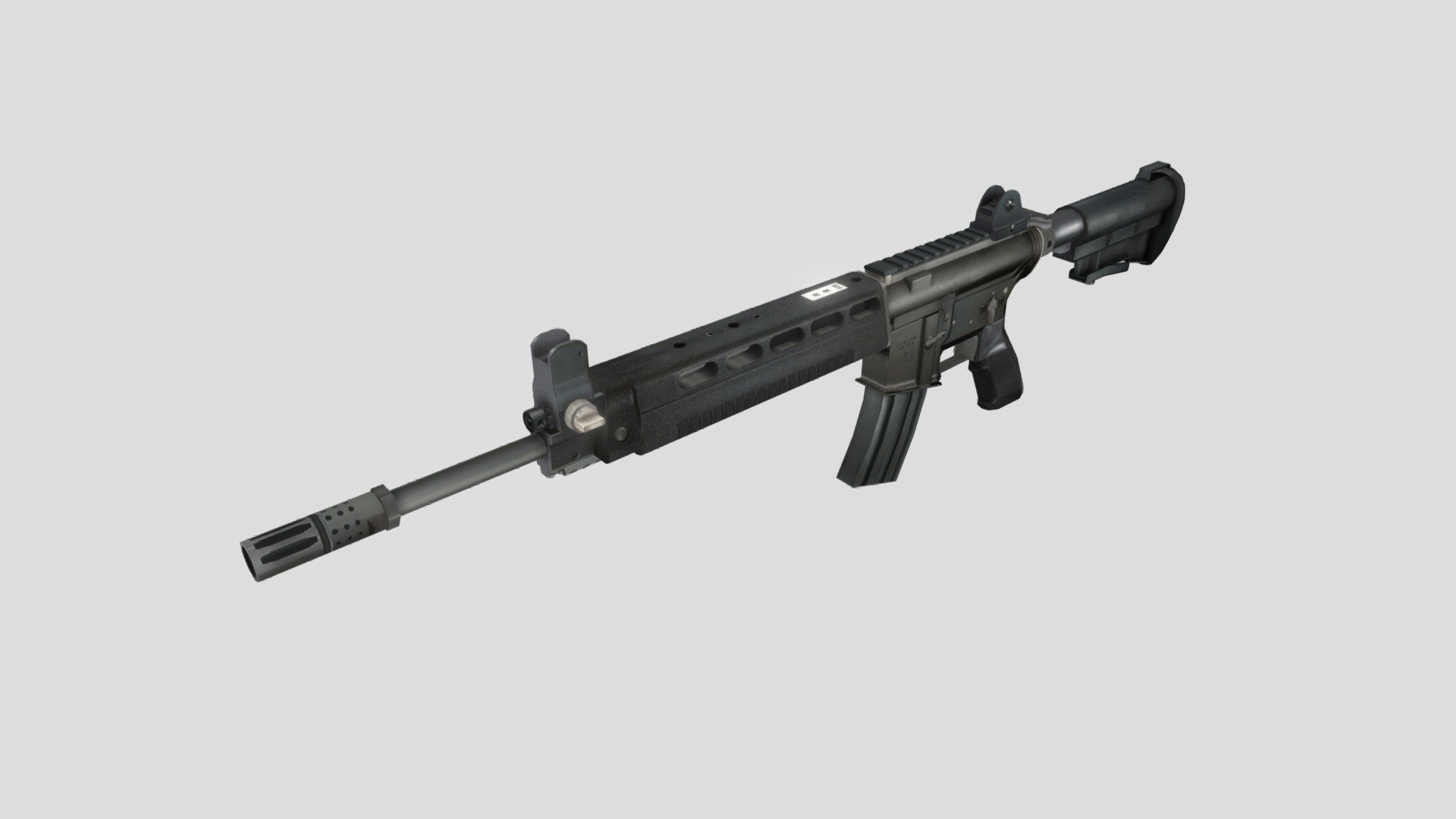 T-91 Assault Rifle (Taiwan) - 3D model by WuHua [ef0fa10] - Sketchfab