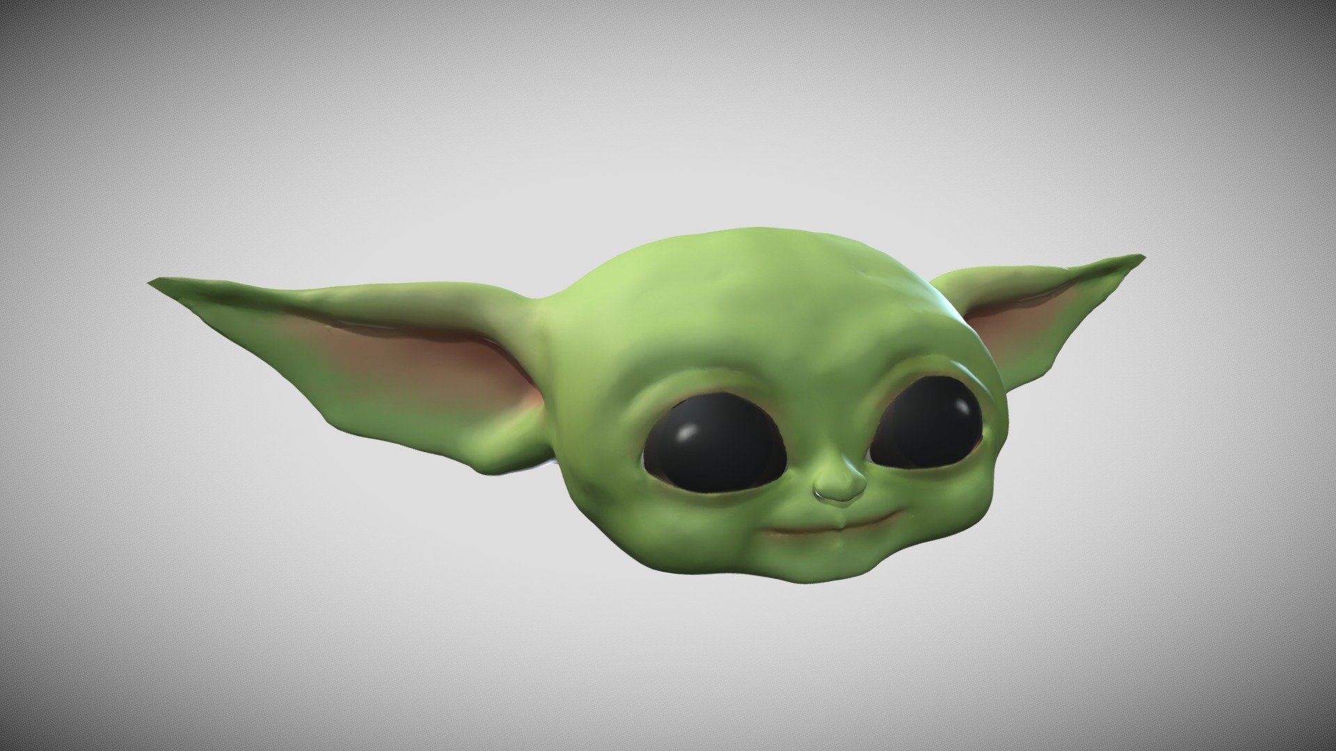 grogu - 3D model by elenarossi777777 [ef10192] - Sketchfab