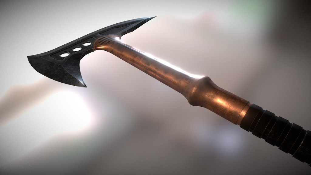 AXE - 3D model by kuldeepverma [ef13ac3] - Sketchfab