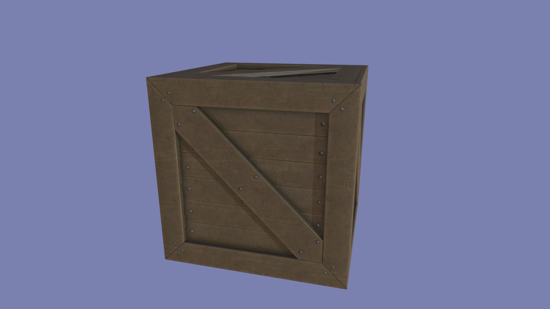 Wooden Crate PBR - Download Free 3D model by inK (@ink67) [ef16736 ...