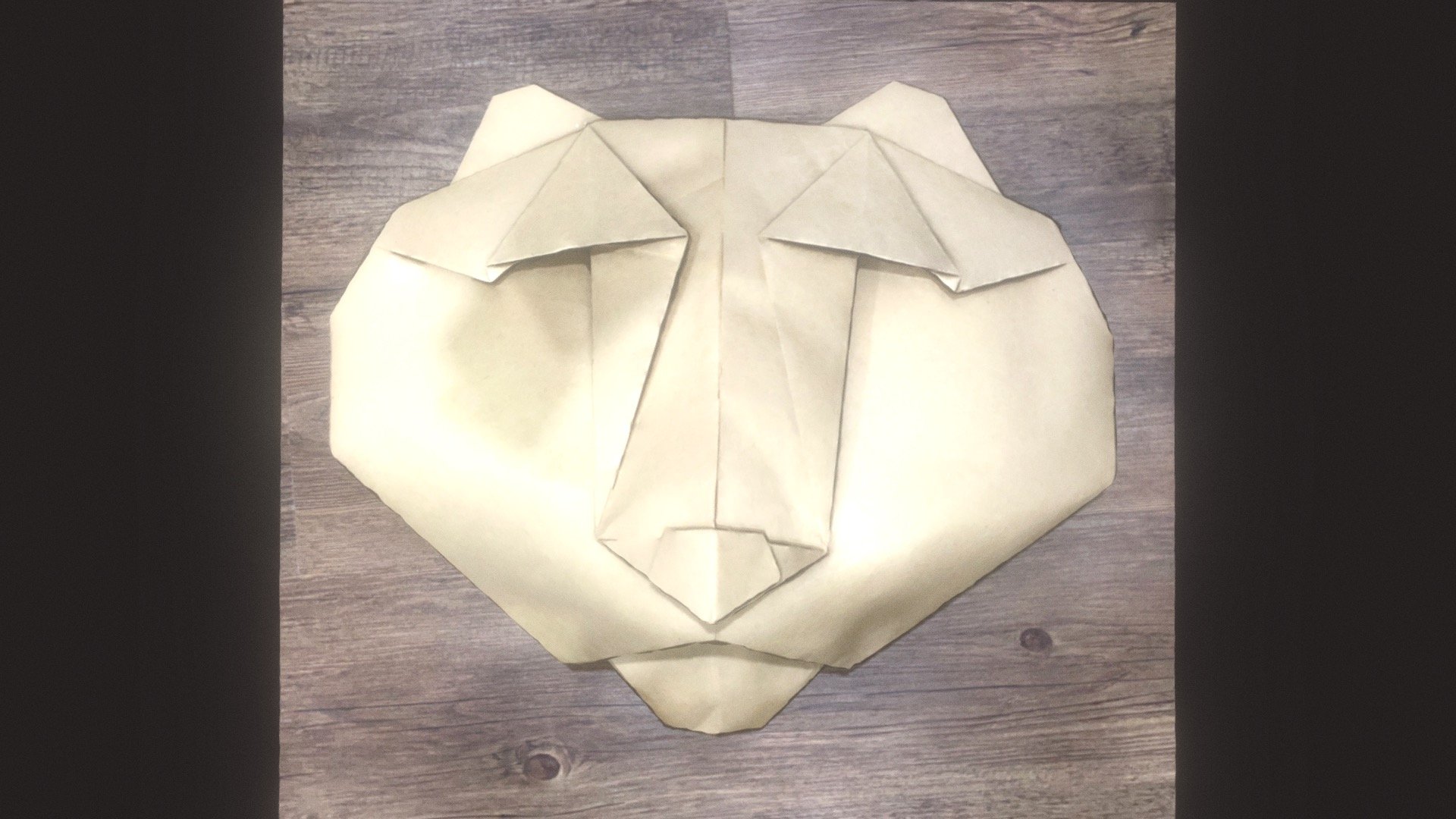 Day 168: Origami Tiger Mask - Download Free 3D model by uttamg911 ...