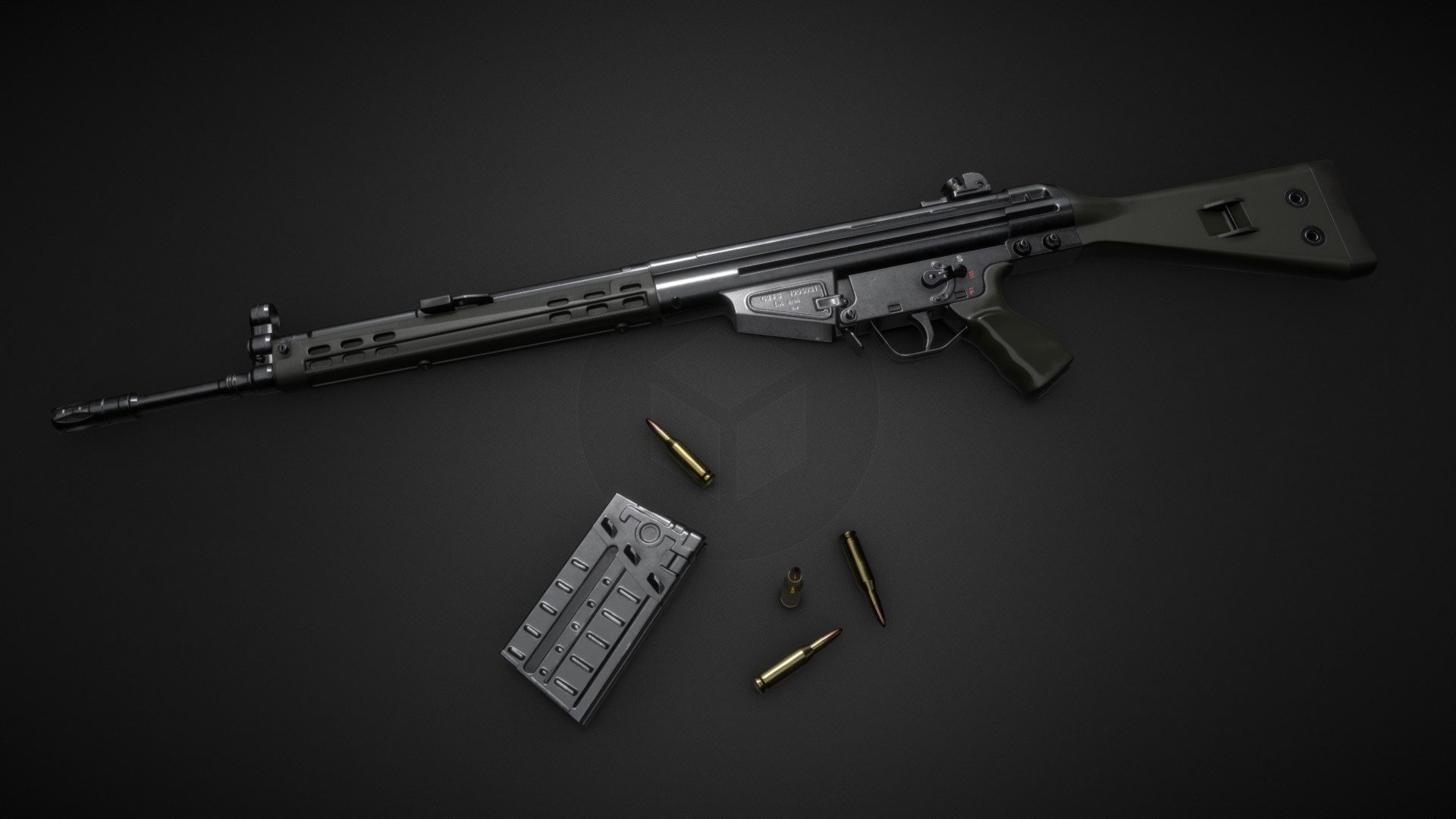G3A3 - 3D model by ElKaWeh [ef1685e] - Sketchfab
