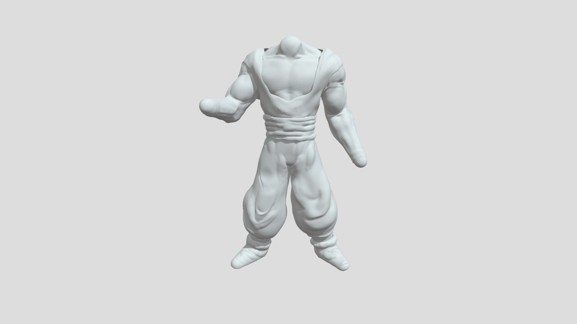 Piccolo Body Sculpt - 3D model by Milkius3D [ef171d6] - Sketchfab
