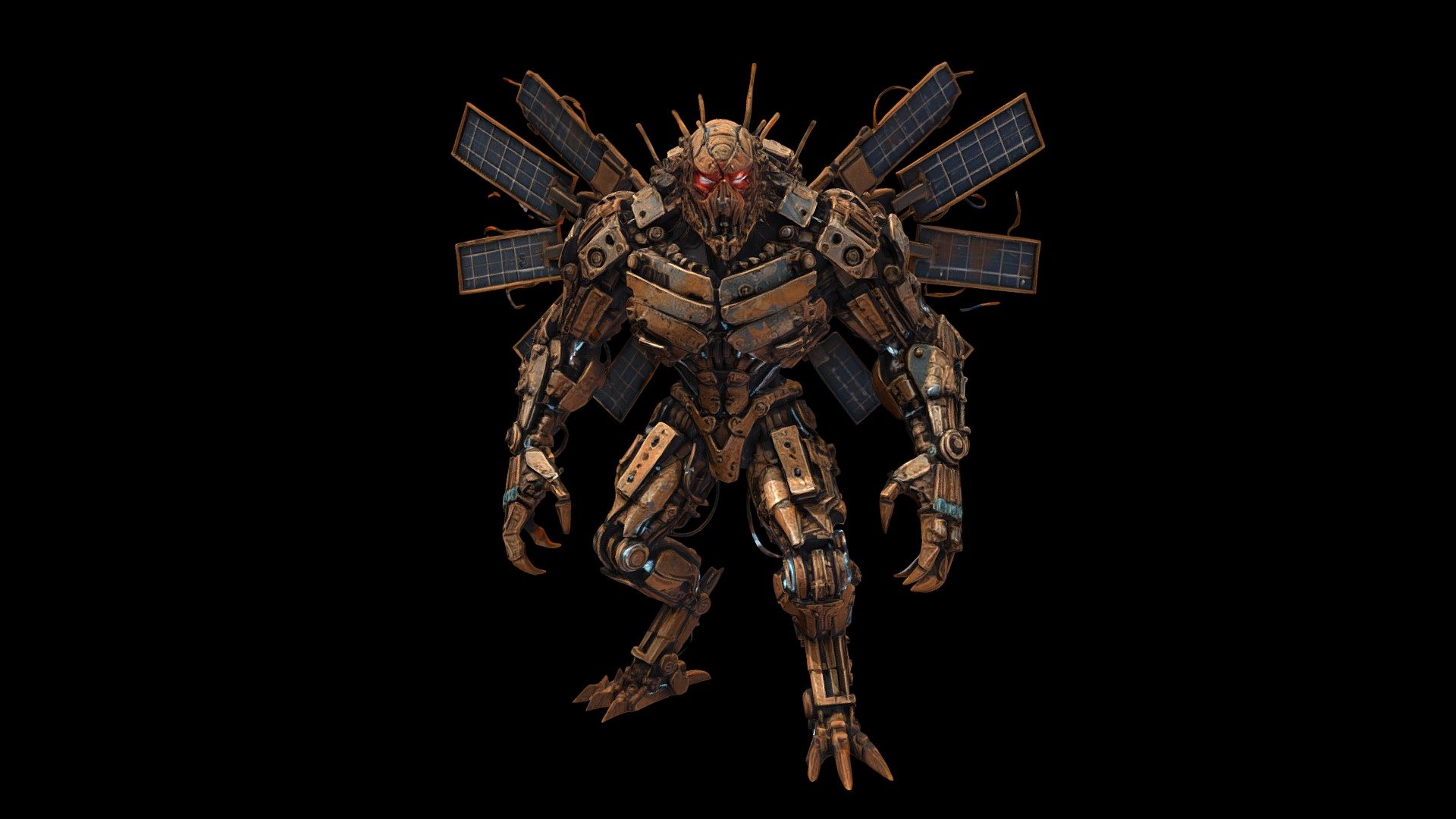 Scrap Demon 3D Model - Download Free 3D model by Gothic_404 (@gothic404 ...
