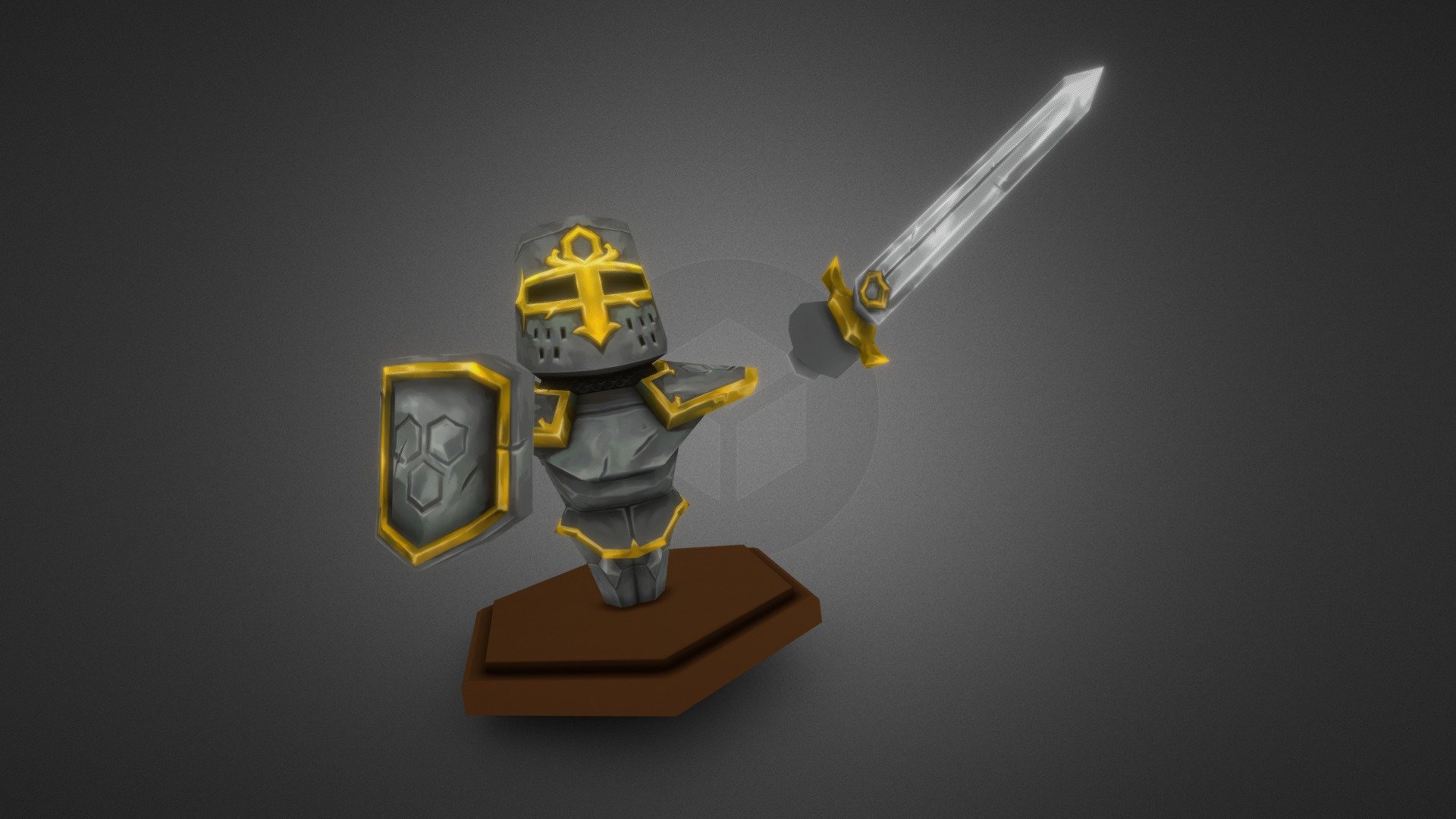 Knight - 3D model by wrackune [ef19223] - Sketchfab