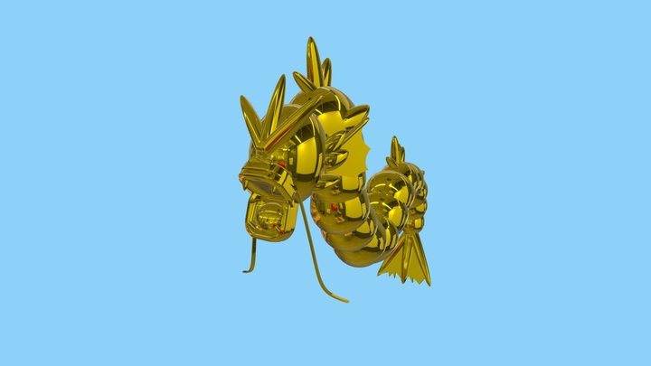 Gyarados 3D models - Sketchfab