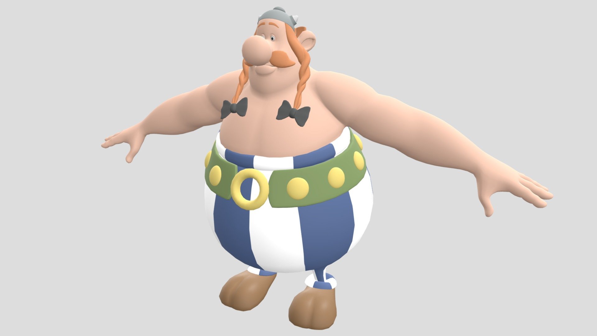 Obelix - Buy Royalty Free 3D model by csutcliffe [ef1a8bb] - Sketchfab ...