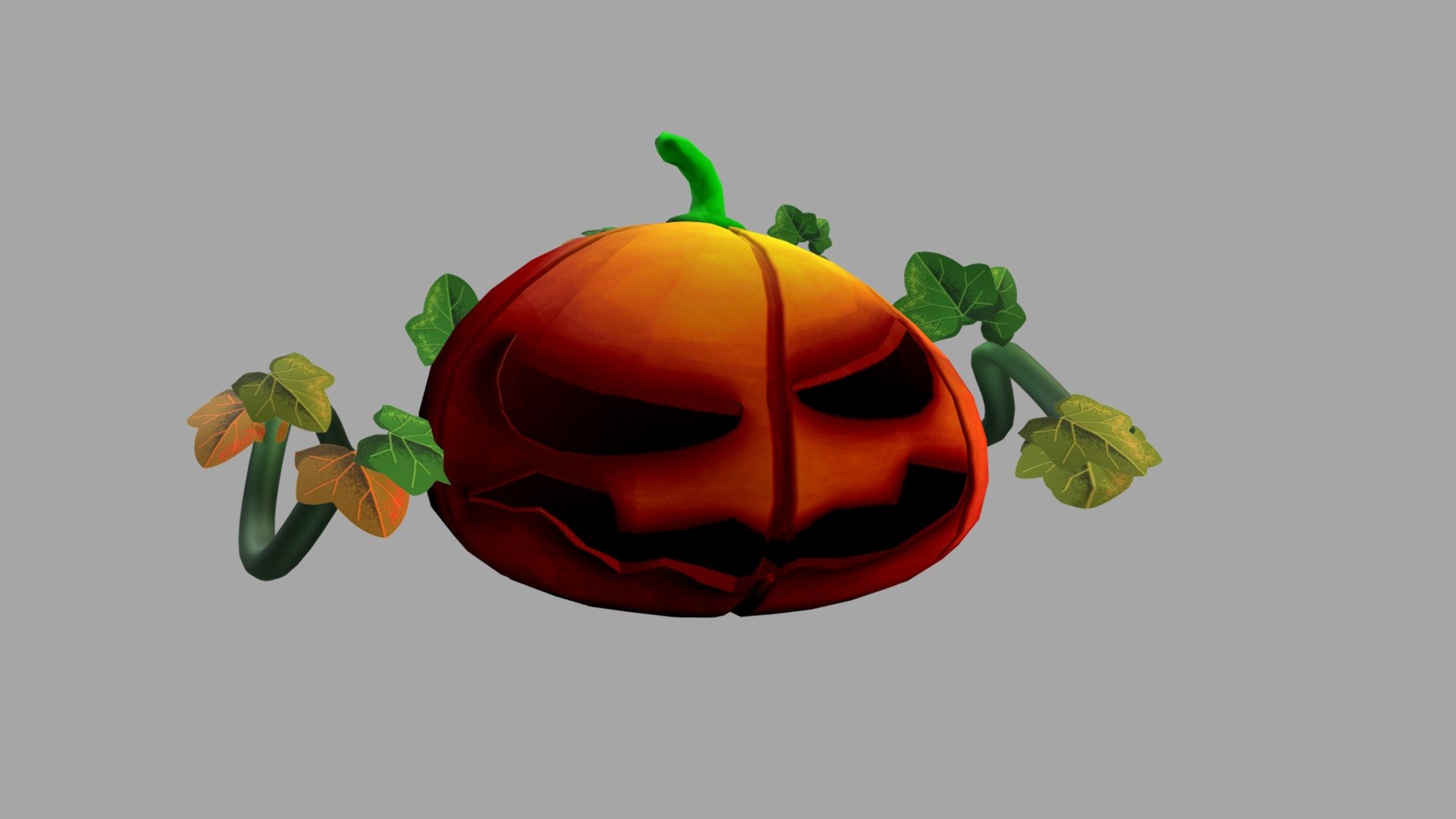 Pumpkin Scene - Download Free 3D model by milamila [ef1b39d] - Sketchfab