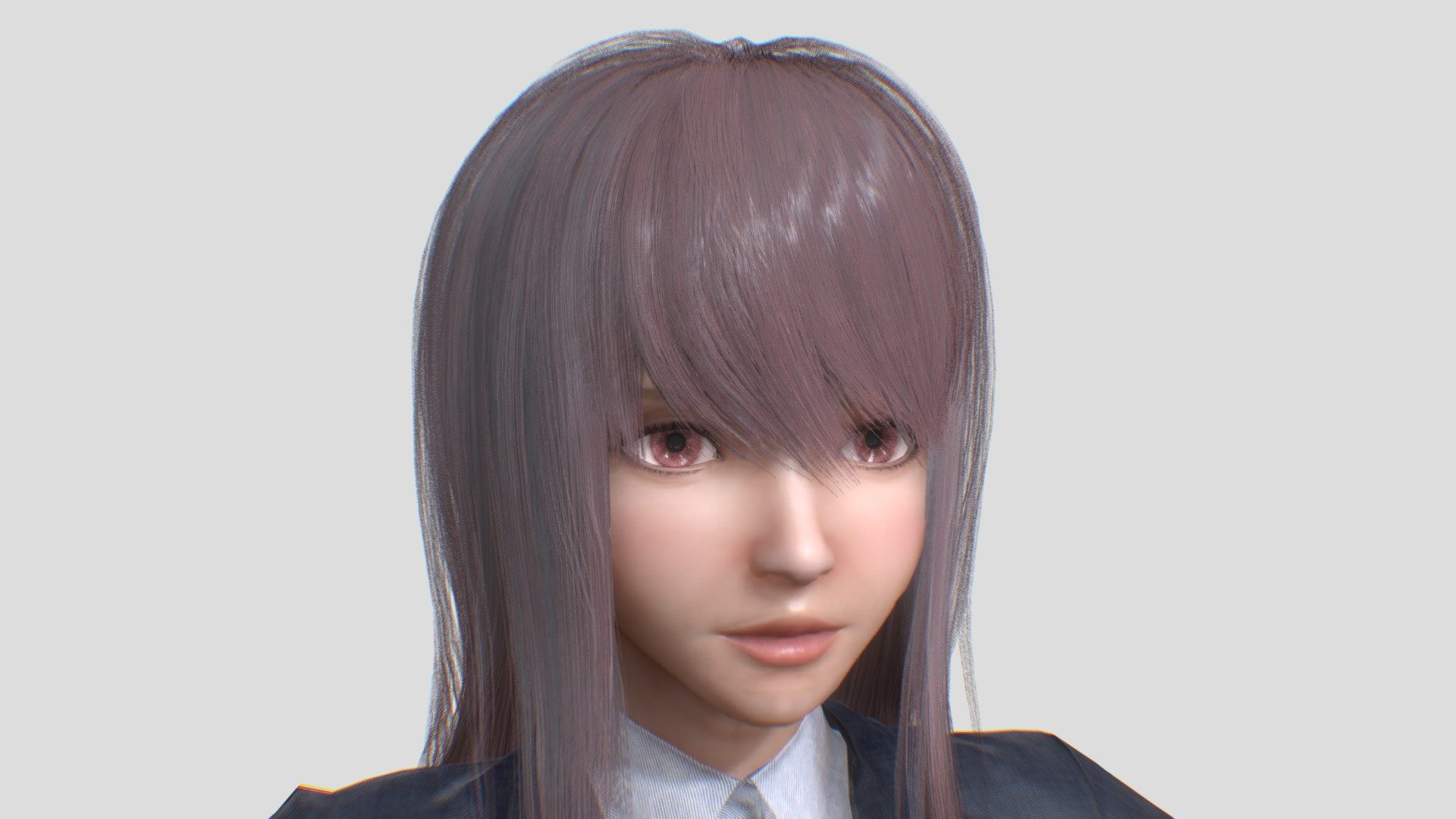 Uniform Girl - 3D model by TSUNAstar [ef1bb41] - Sketchfab