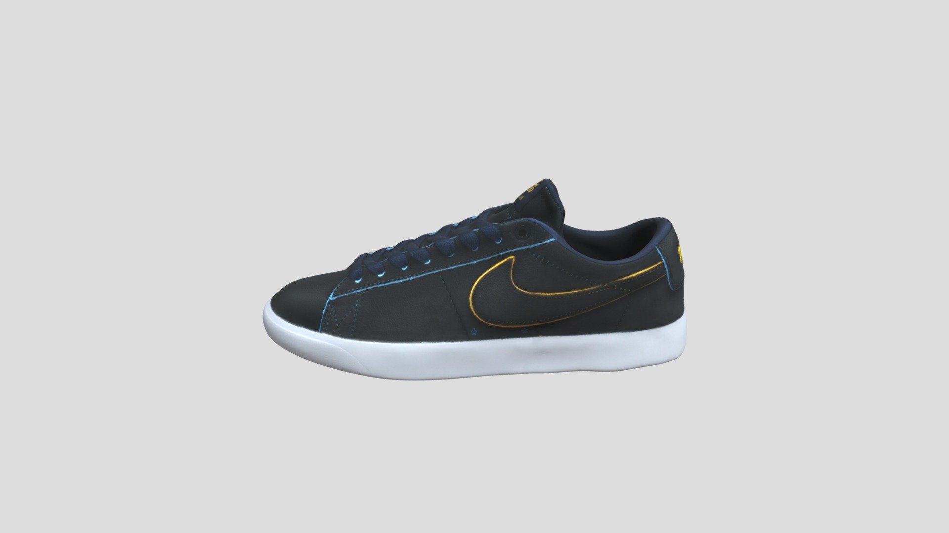 NBA x Nike SB Bruin WaRRIORS 勇士_BQ6389-001 - Buy Royalty Free 3D model ...