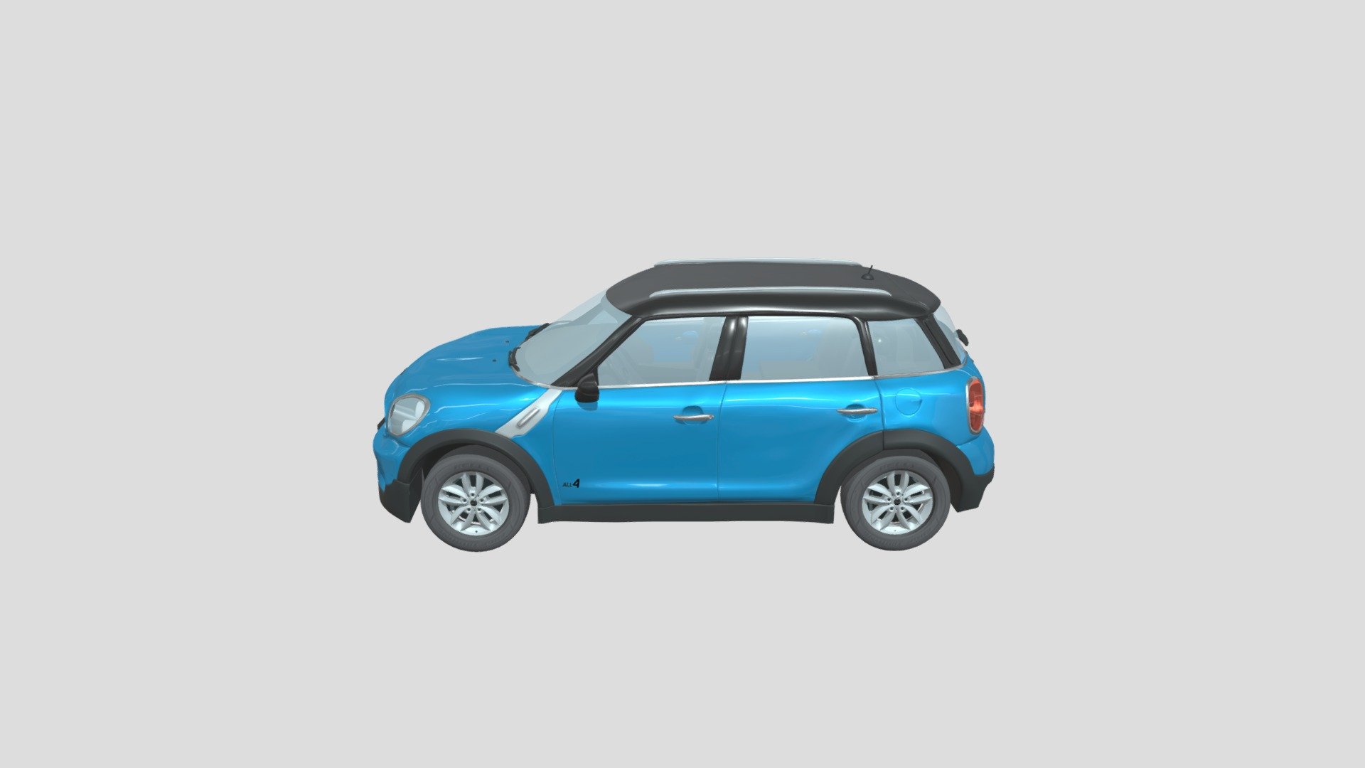Mini Cooper Countryman 2016 - 3D model by paninisandwich [ef1dd8c ...