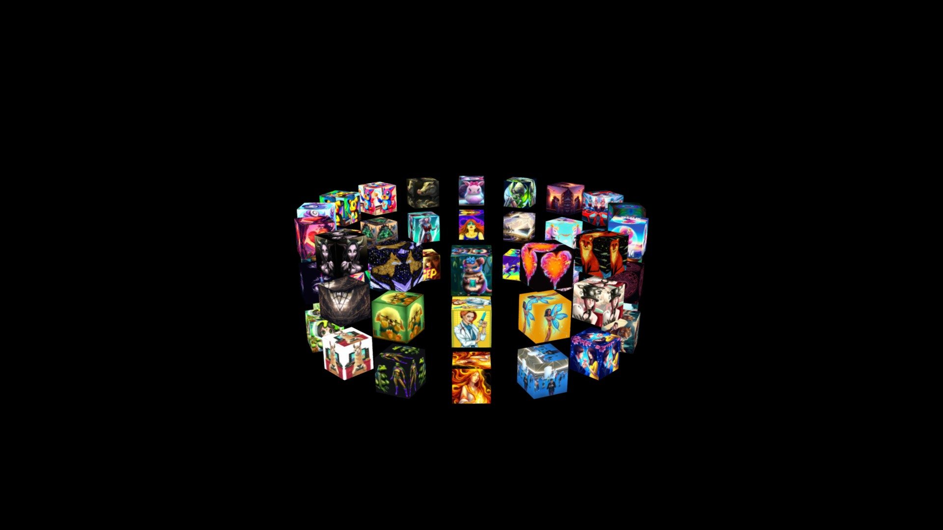 DallE Art World 61 - Download Free 3D model by klrxyz [ef2089c] - Sketchfab
