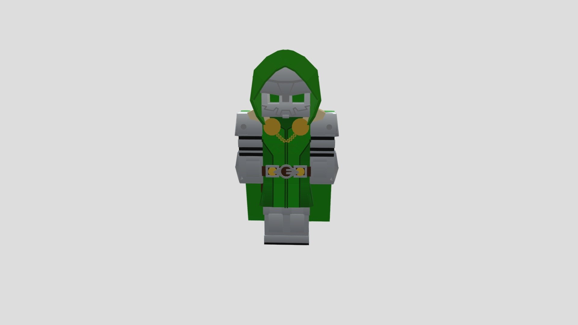Doctor Doom Minecraft - 3D model by Crooft [ef20aa5] - Sketchfab