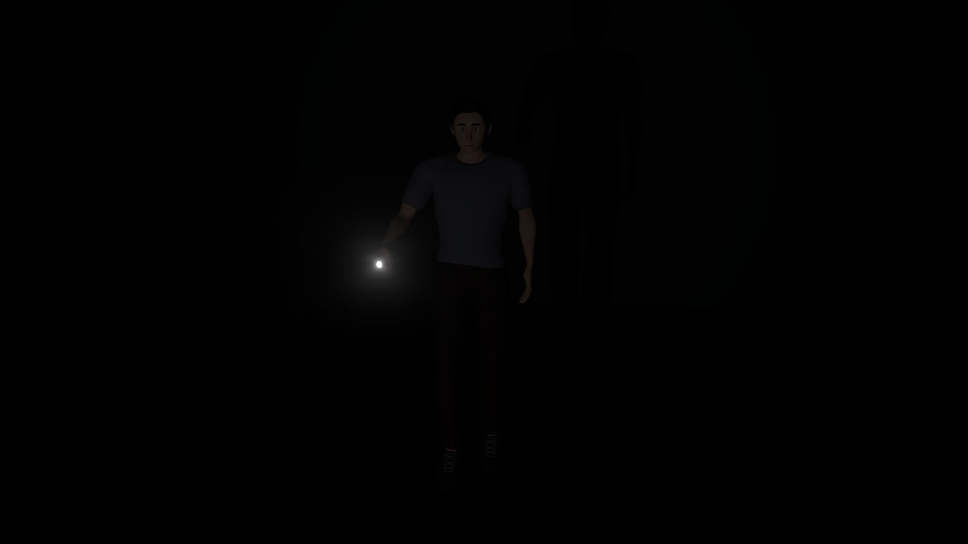 Man in the dark - Download Free 3D model by Dark waters will come ...