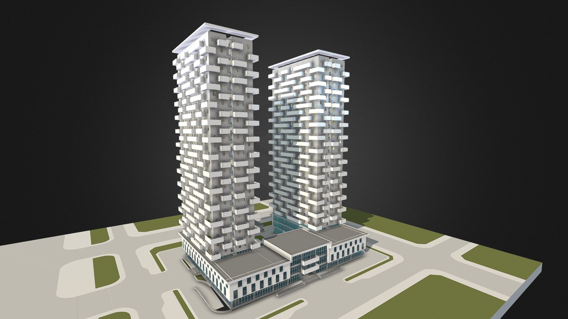 Building - 3D model by Kiisaku [ef21dc8] - Sketchfab