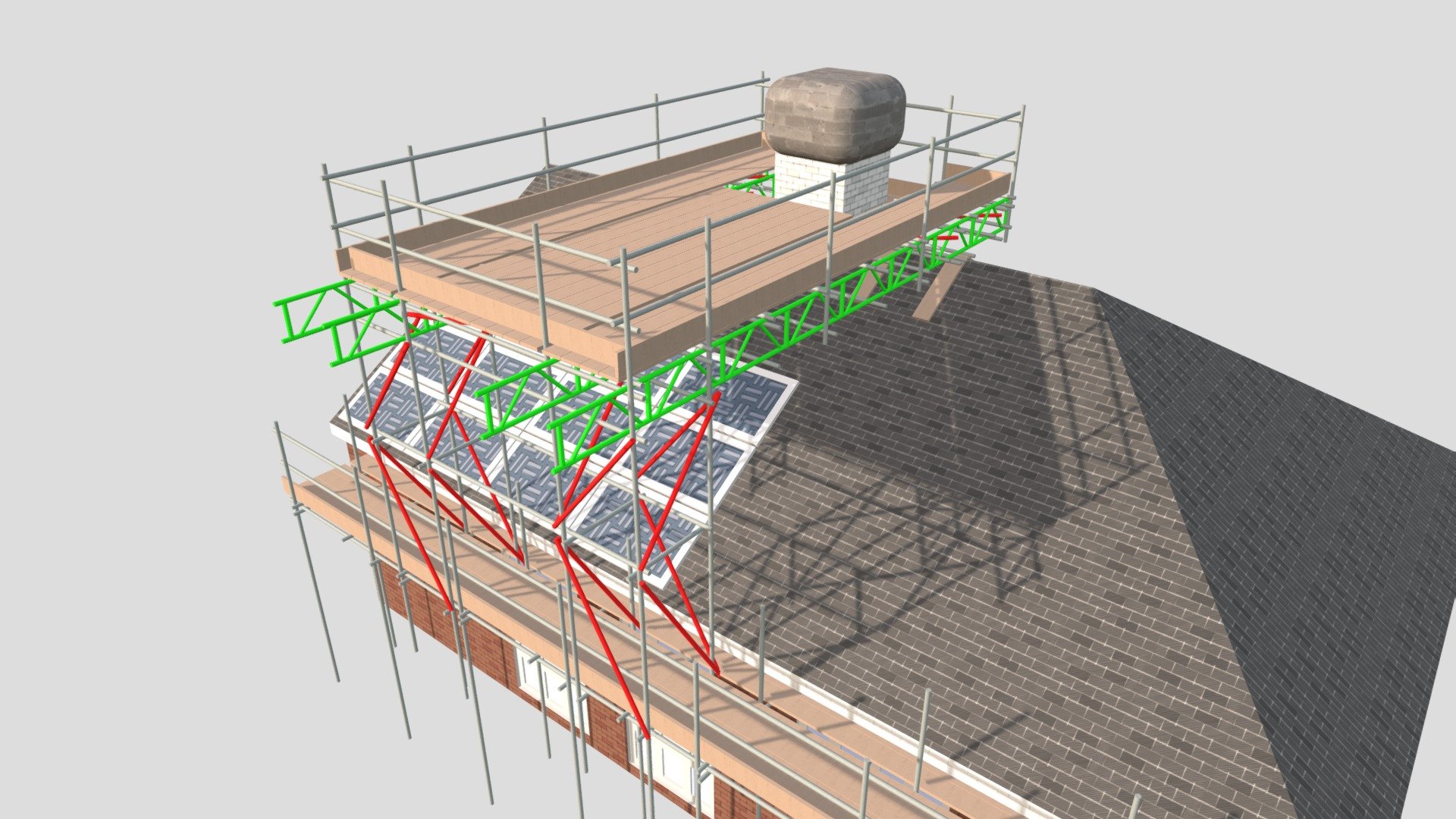 UNI018-DWG-S-00300-C01 - 3D model by Node Scaffold Design ...