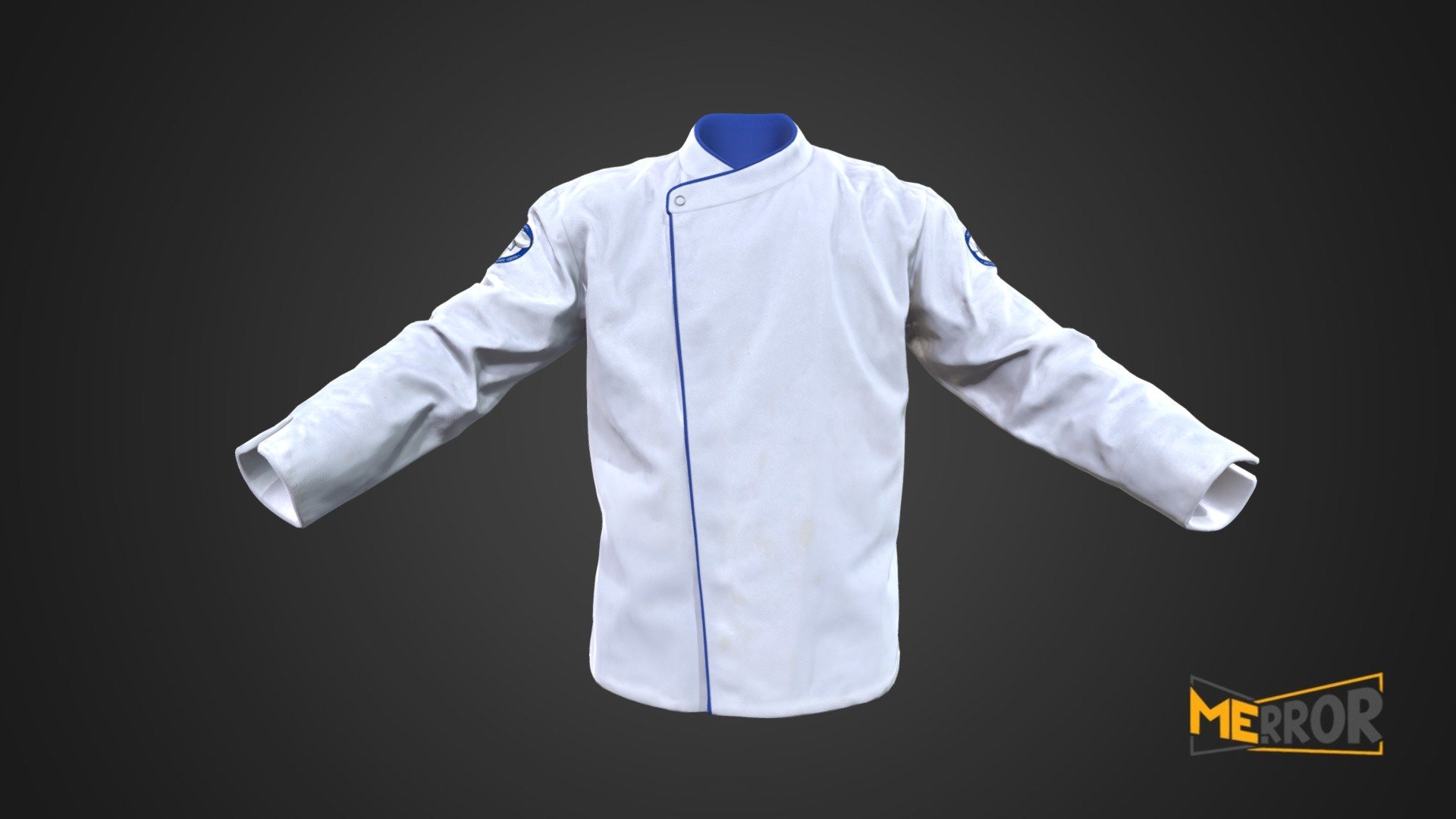 [Game-ready] Chef'S Uniform - Buy Royalty Free 3D model by ME.RROR ...