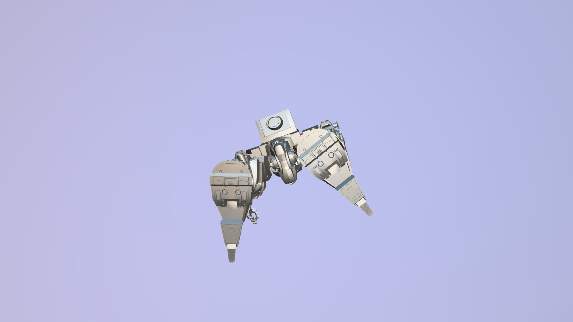 Robot thingy - 3D model by picklicker [ef22c15] - Sketchfab