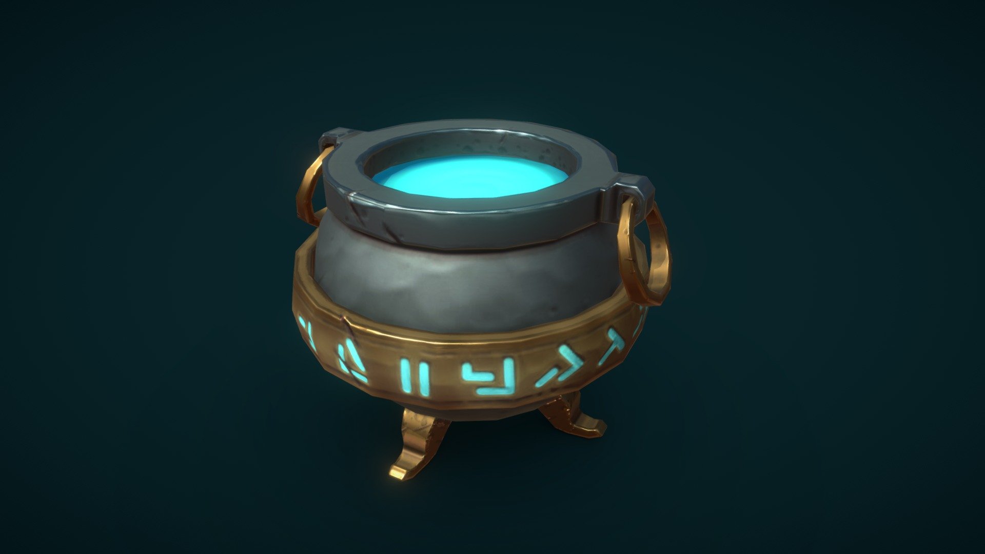 Cauldron - Download Free 3D model by Stuart Whittaker (@StuartWhittaker ...