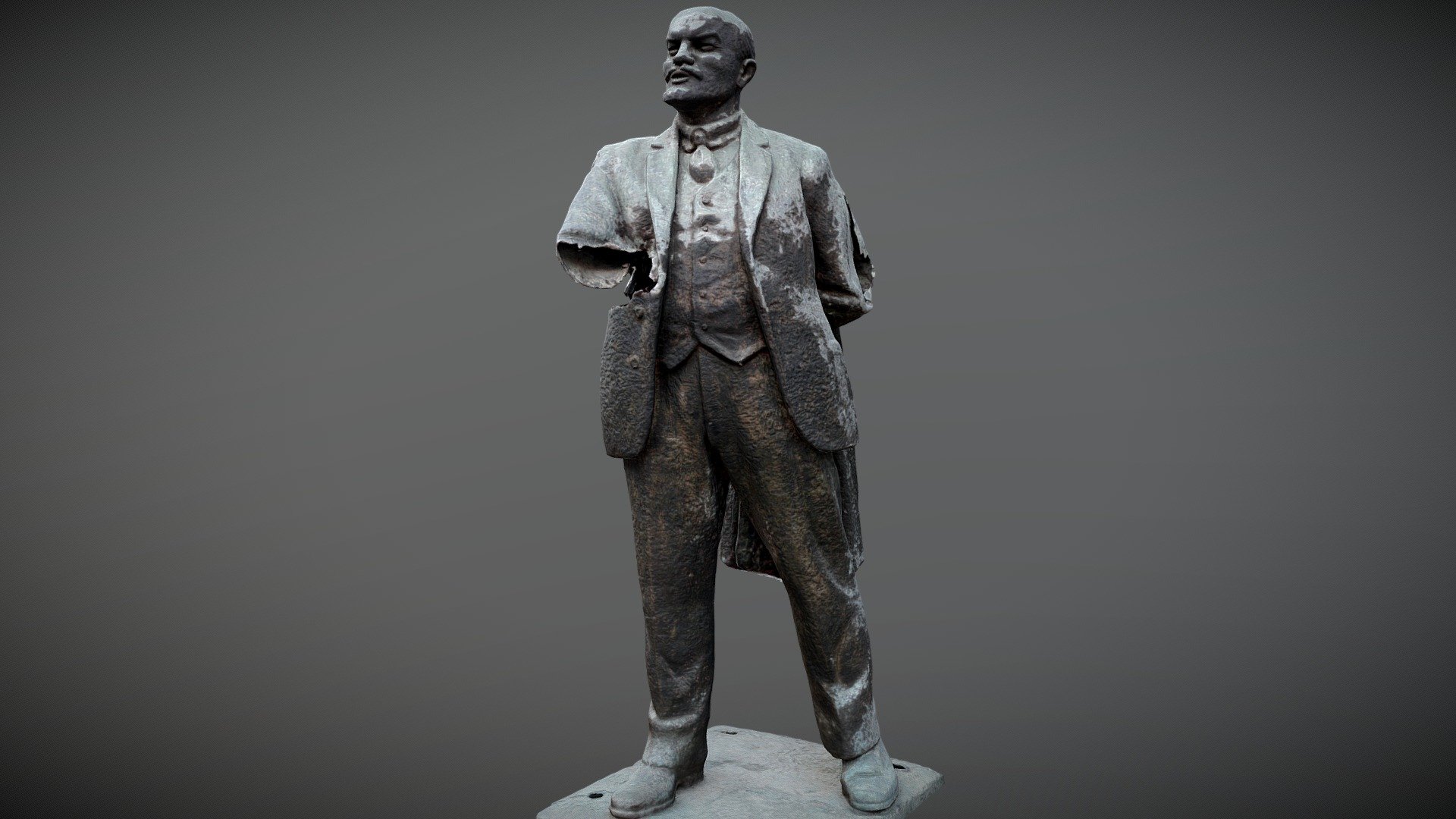 Lenin statue - 3 LOD - Albania Heritage - Buy Royalty Free 3D model by ...
