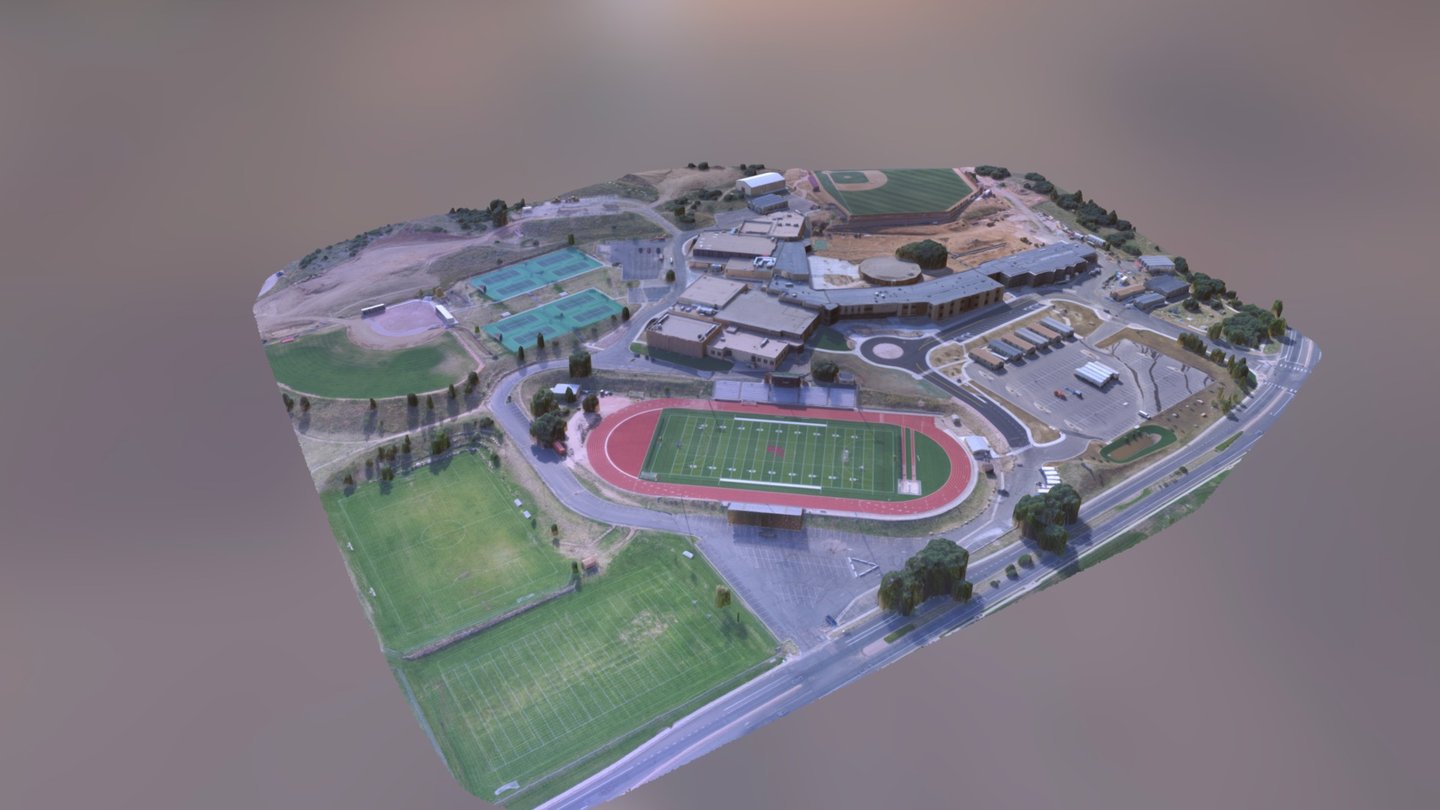 High School - 3D model by rdunaway45 [ef258f0] - Sketchfab