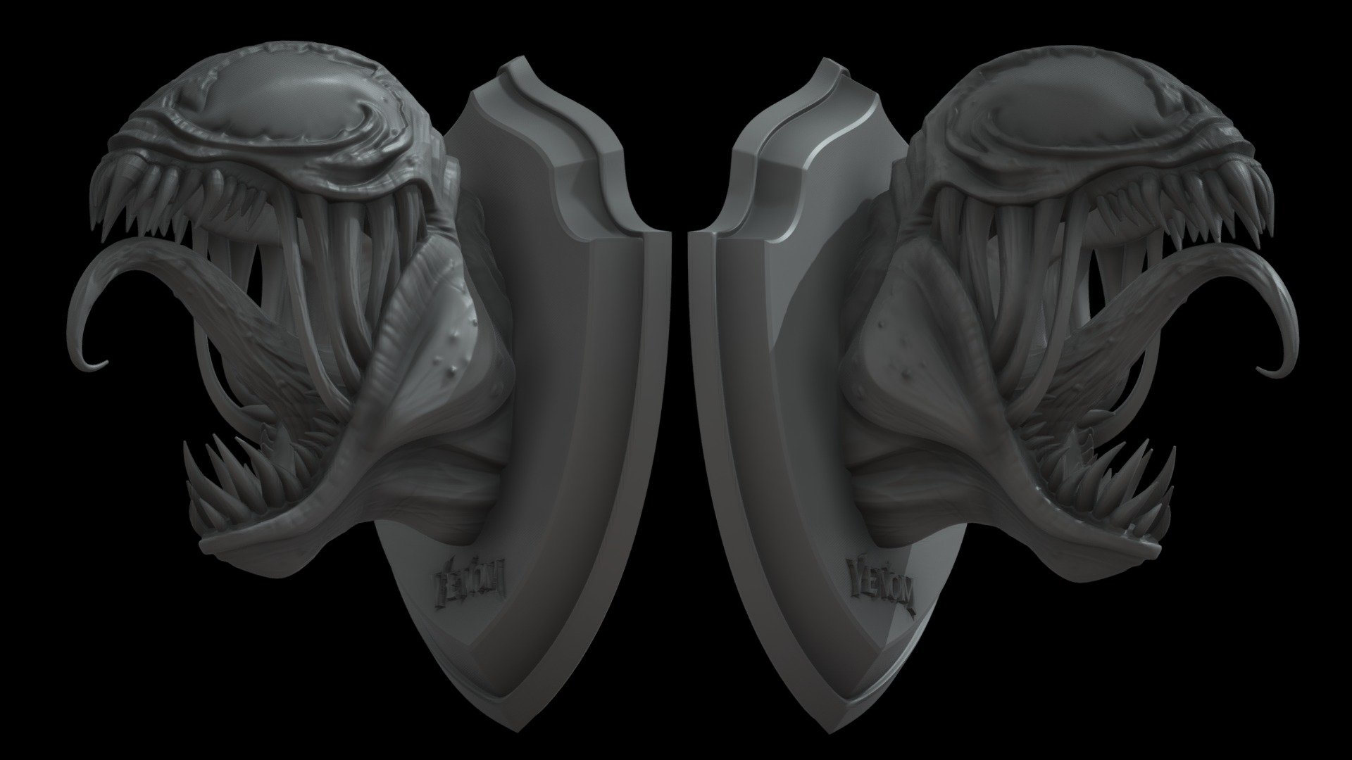 Marvel Venom Hunter Trophy STL - Download Free 3D model by SonicVisual ...