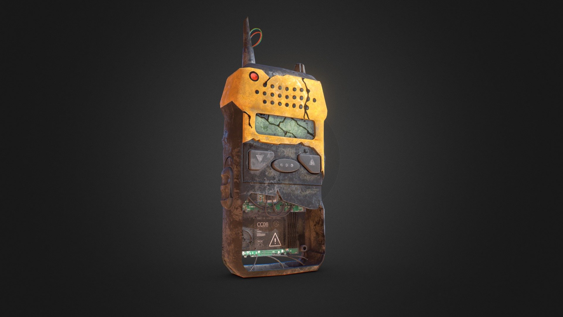 Portable broken radio - 3D model by Иванов Ильнур (@ilnurivanov ...