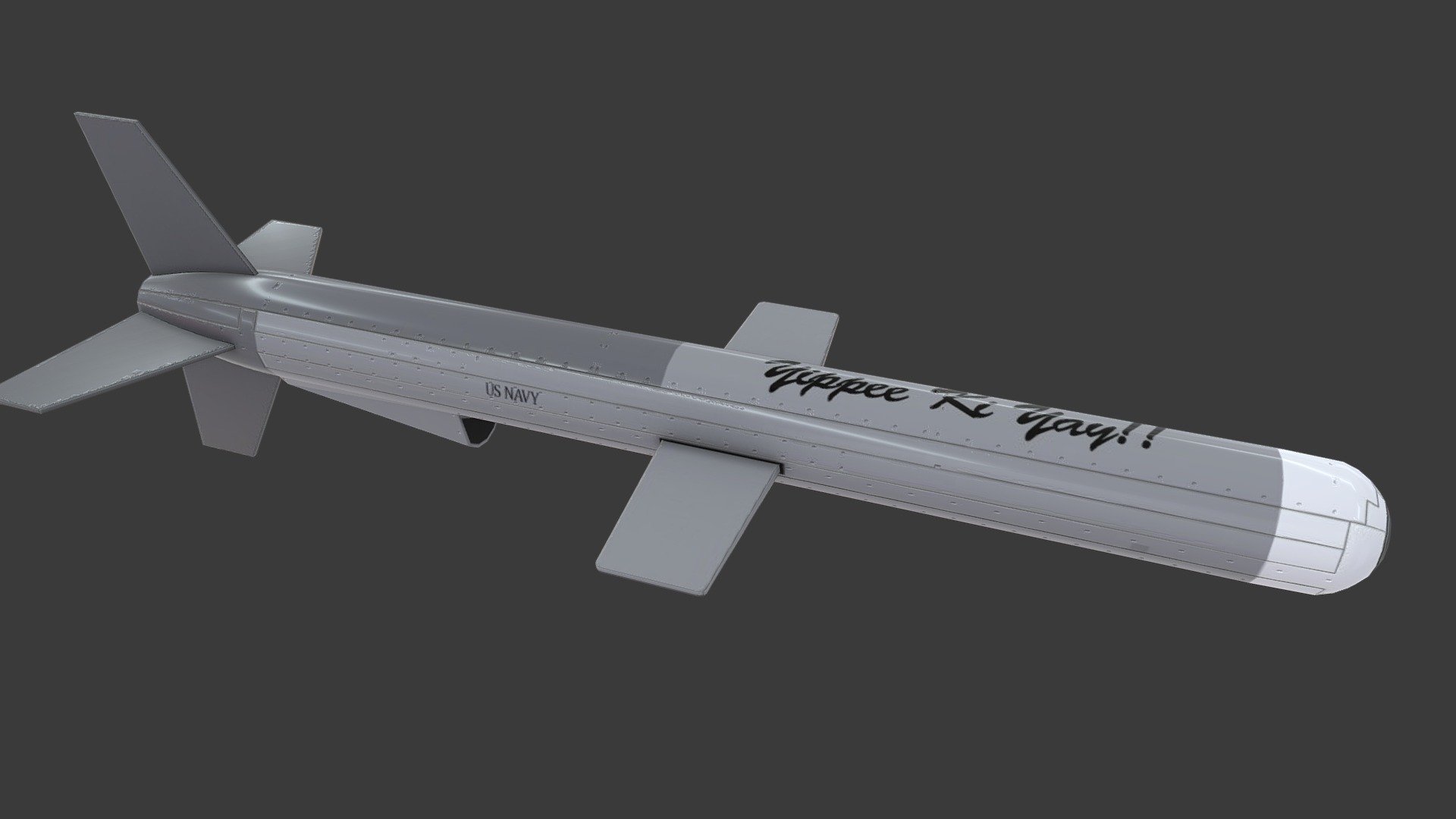 tomahawk missile - 3D model by Jiradet [ef27241] - Sketchfab