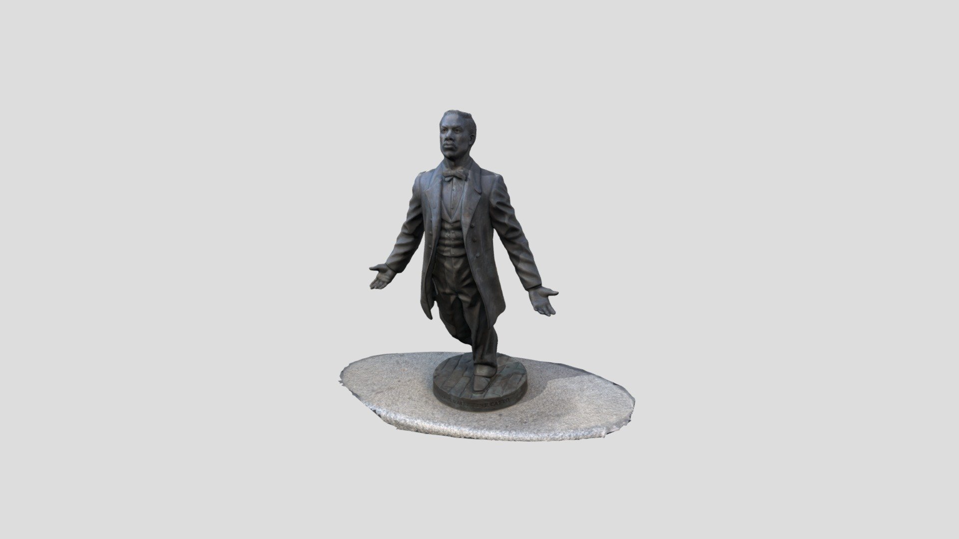 Octavius V. Catto Memorial Statue - 3D model by ElysiaPetras ...