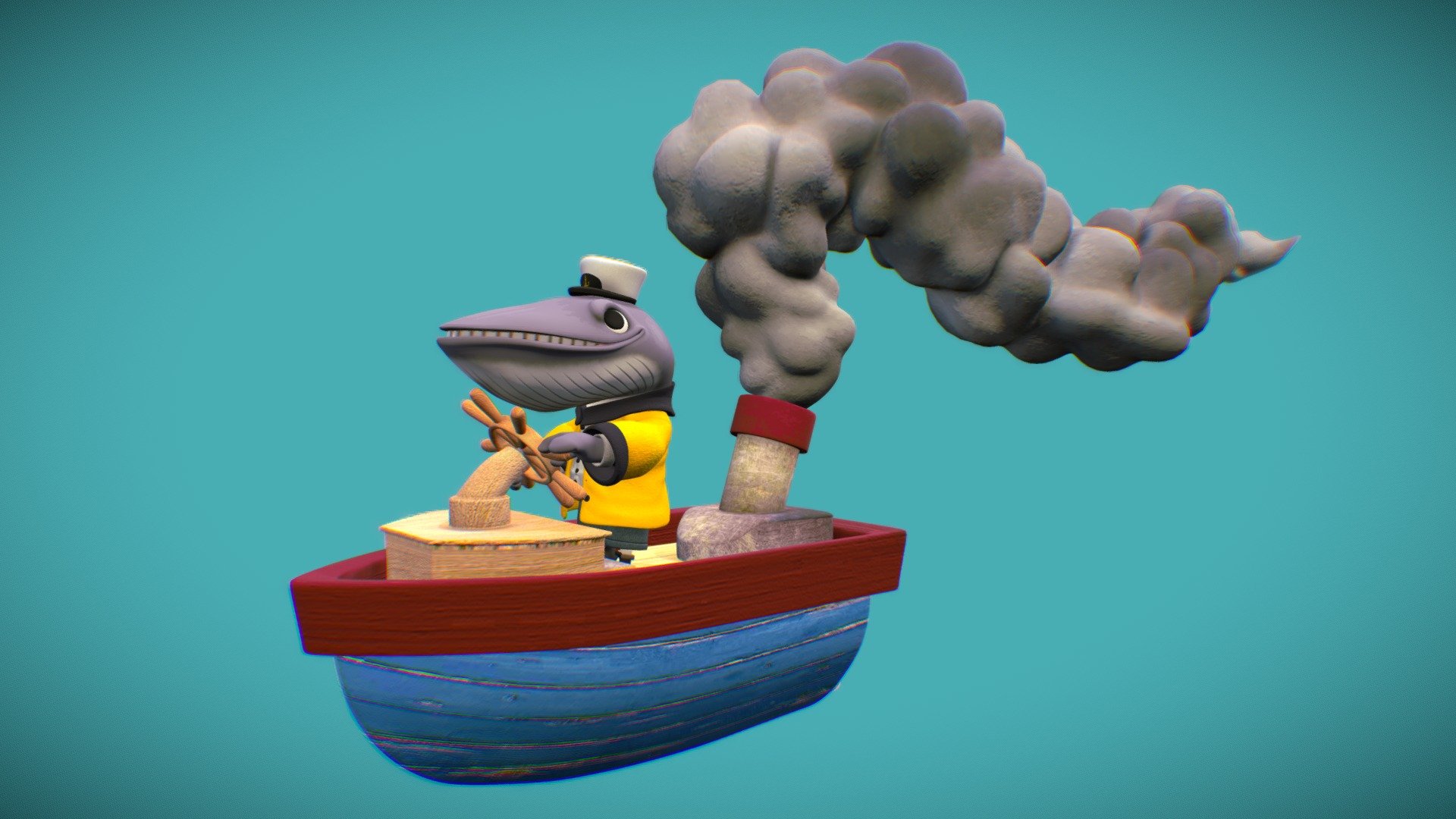 Whale Captain - Download Free 3D model by IgorSan [ef29a37] - Sketchfab