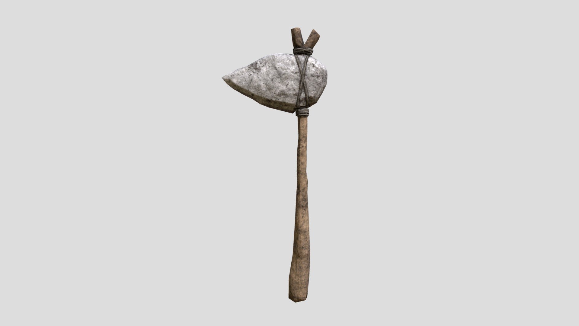 Low poly Stylised Primitive Pickaxe - 3D model by Jordan Whincup ...