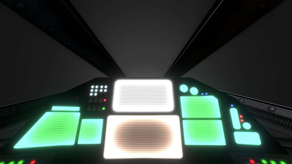 Hyperion Cockpit - 3D model by Ballistic NG (@ballisticng) [ef2ae4c ...