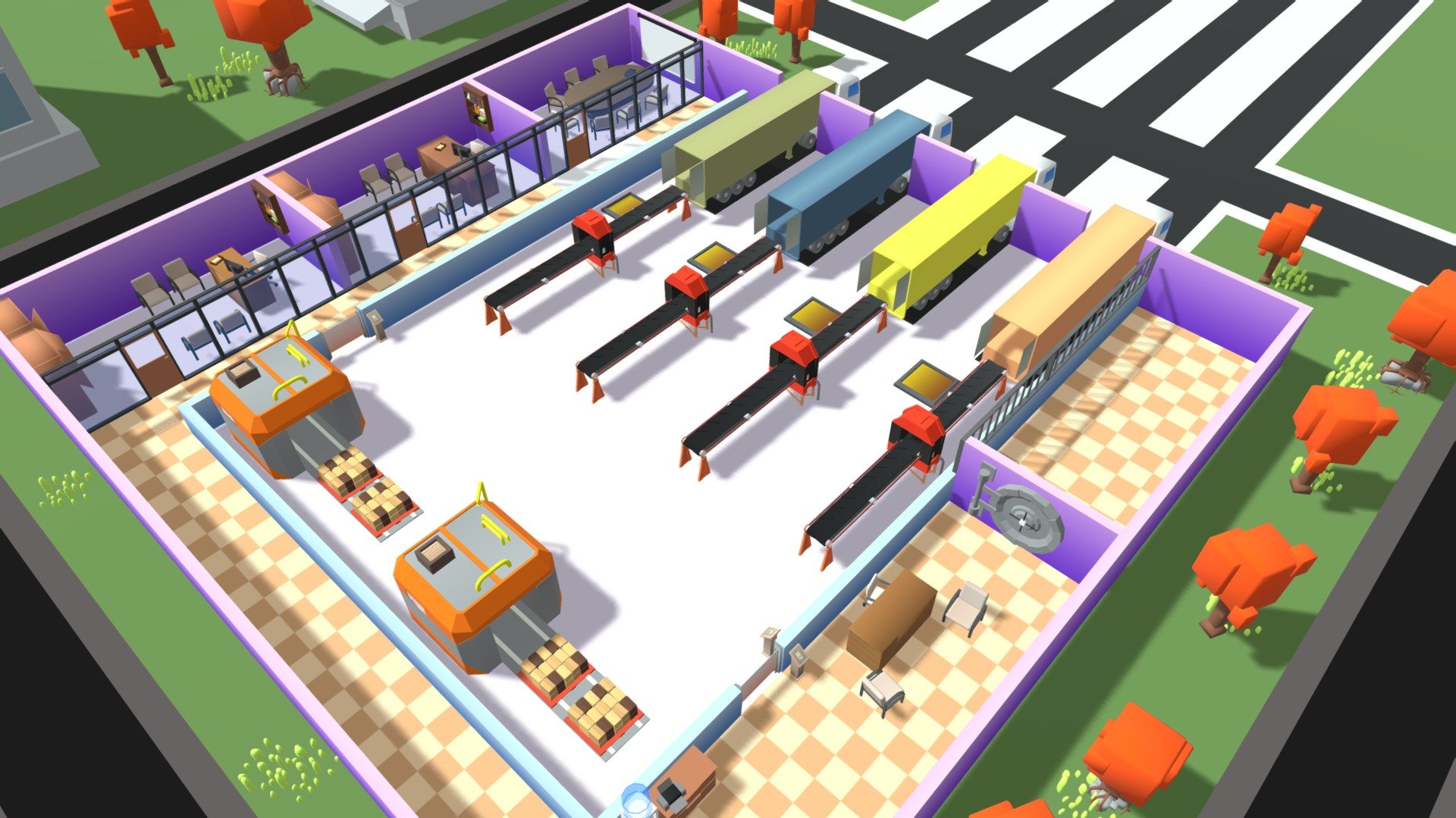 Factory Model - Download Free 3D model by halilibrahimgungor ...