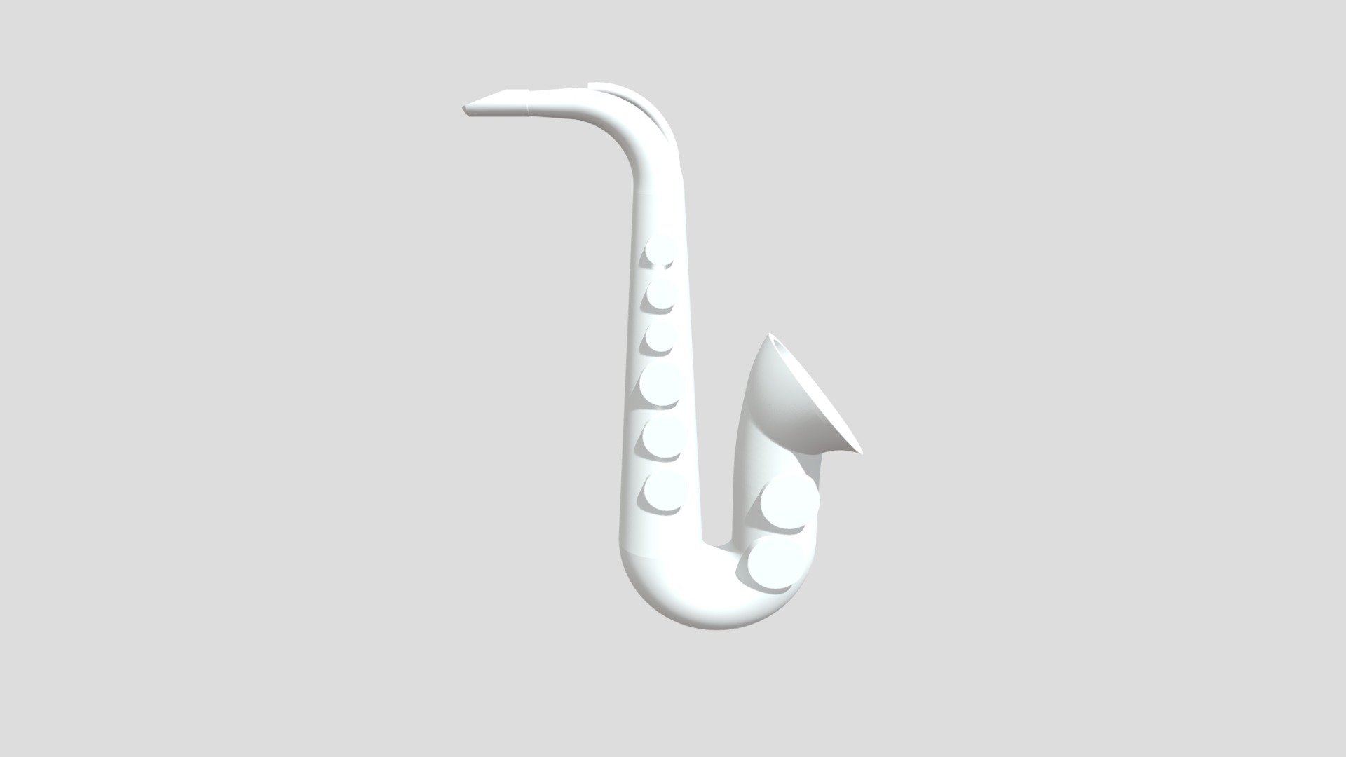 Saxophone - 3D model by danielaroasalgado [ef2ccd8] - Sketchfab