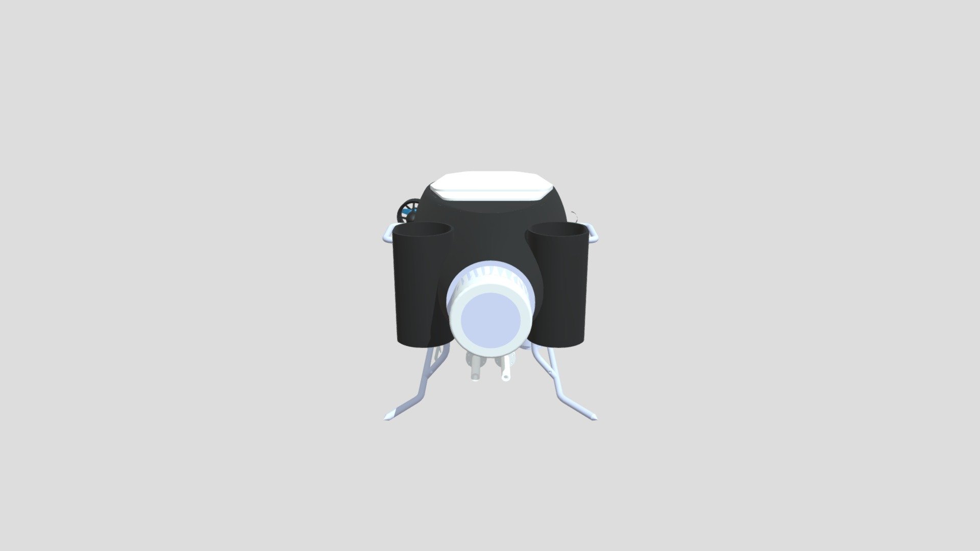 Auv Iitk Bot 2021 3d Model By Shashkat [ef2d053] Sketchfab