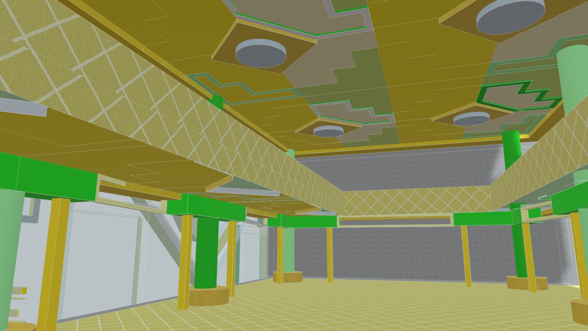 Chole. Building for parties - 3D model by Sumaq Wasi (@sumaqwasi ...