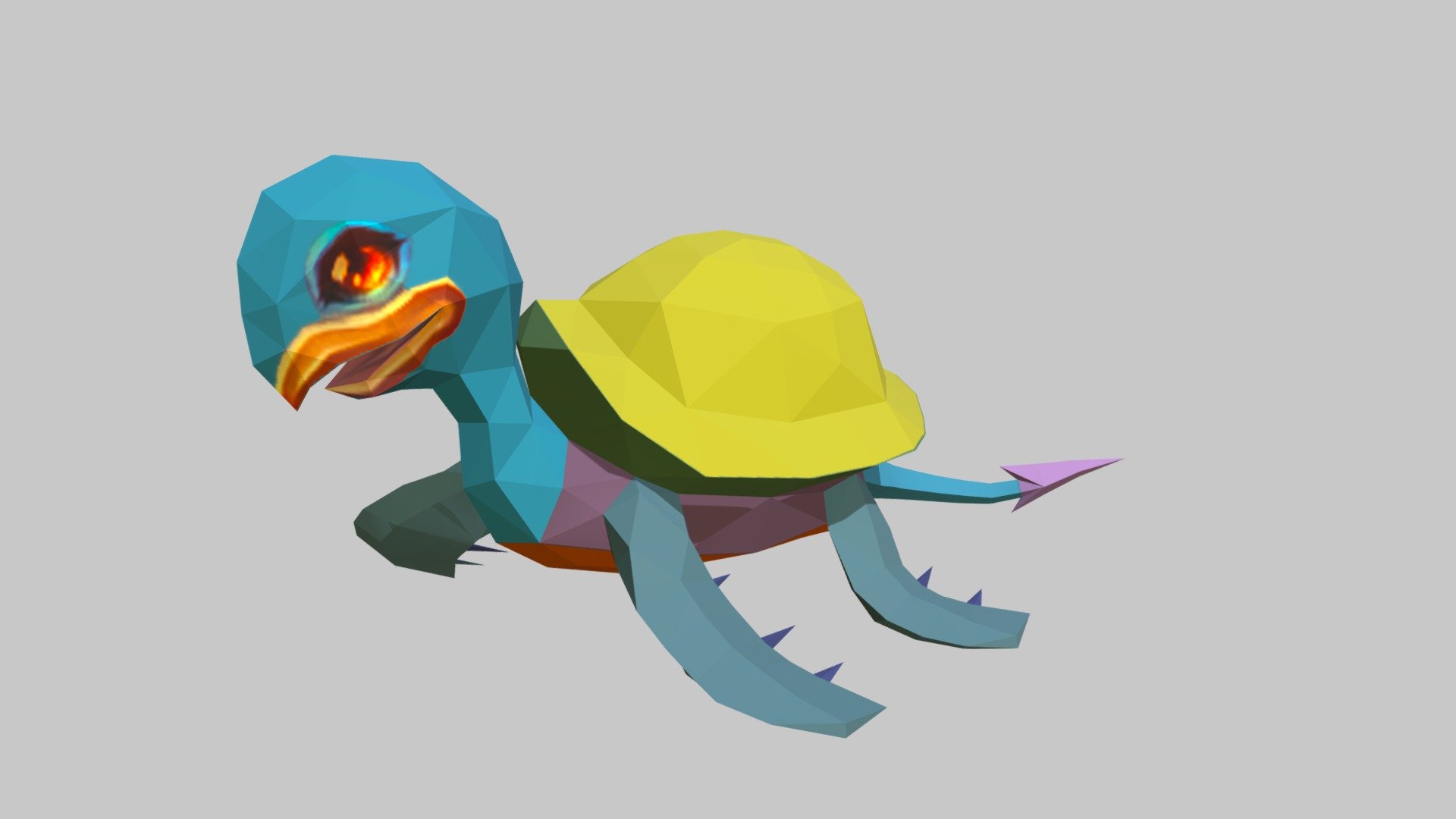 Turtle (Walk) - 3D model by josluat91 [ef2e34c] - Sketchfab