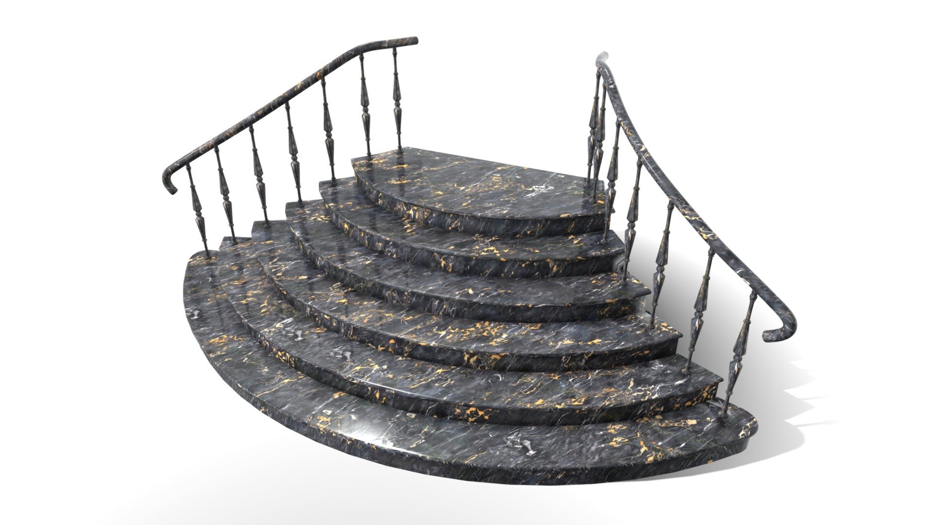 Marble Stairs - 3D model by Sensei13 [ef2f05c] - Sketchfab
