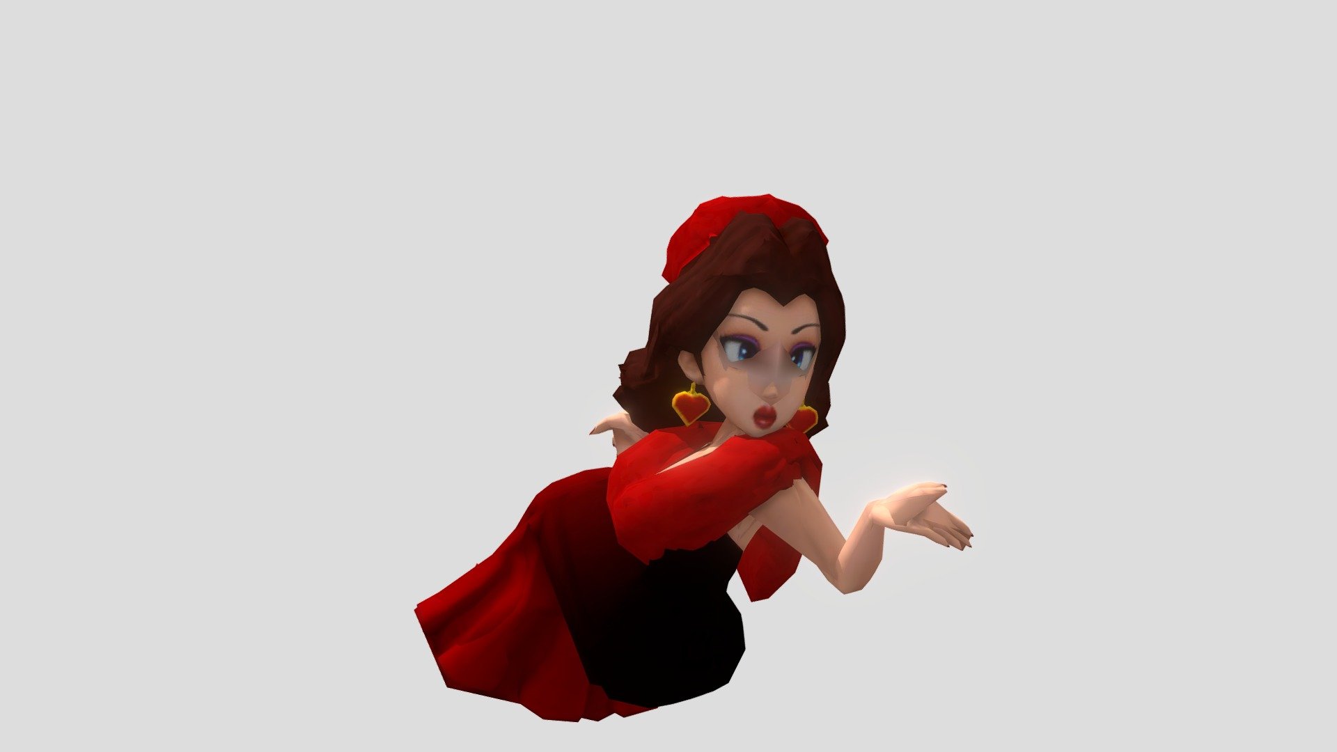 Pauline (Rose) - Download Free 3D model by bailsfails [ef2f41d] - Sketchfab
