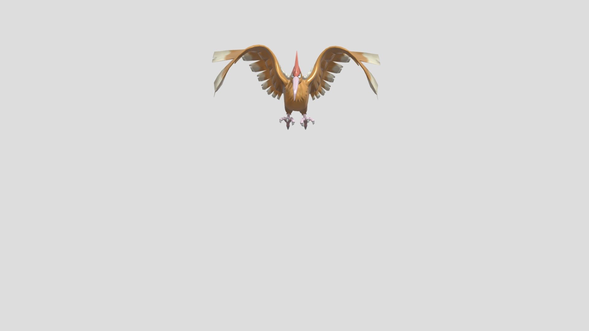 Fearow Pokemon [Animated] - 3D model by prozip (@quachkimson2000 ...