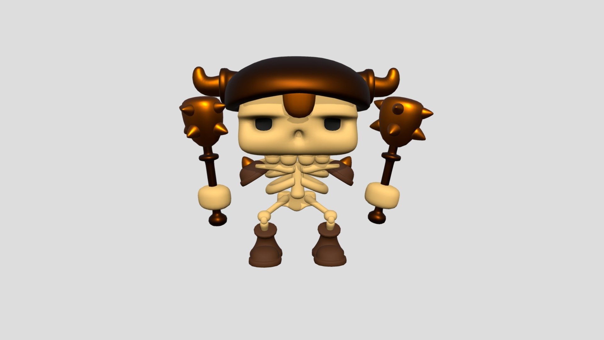 RPG_Skelly_Game_Ready - 3D model by AlejandroLechonArt [ef3091e ...