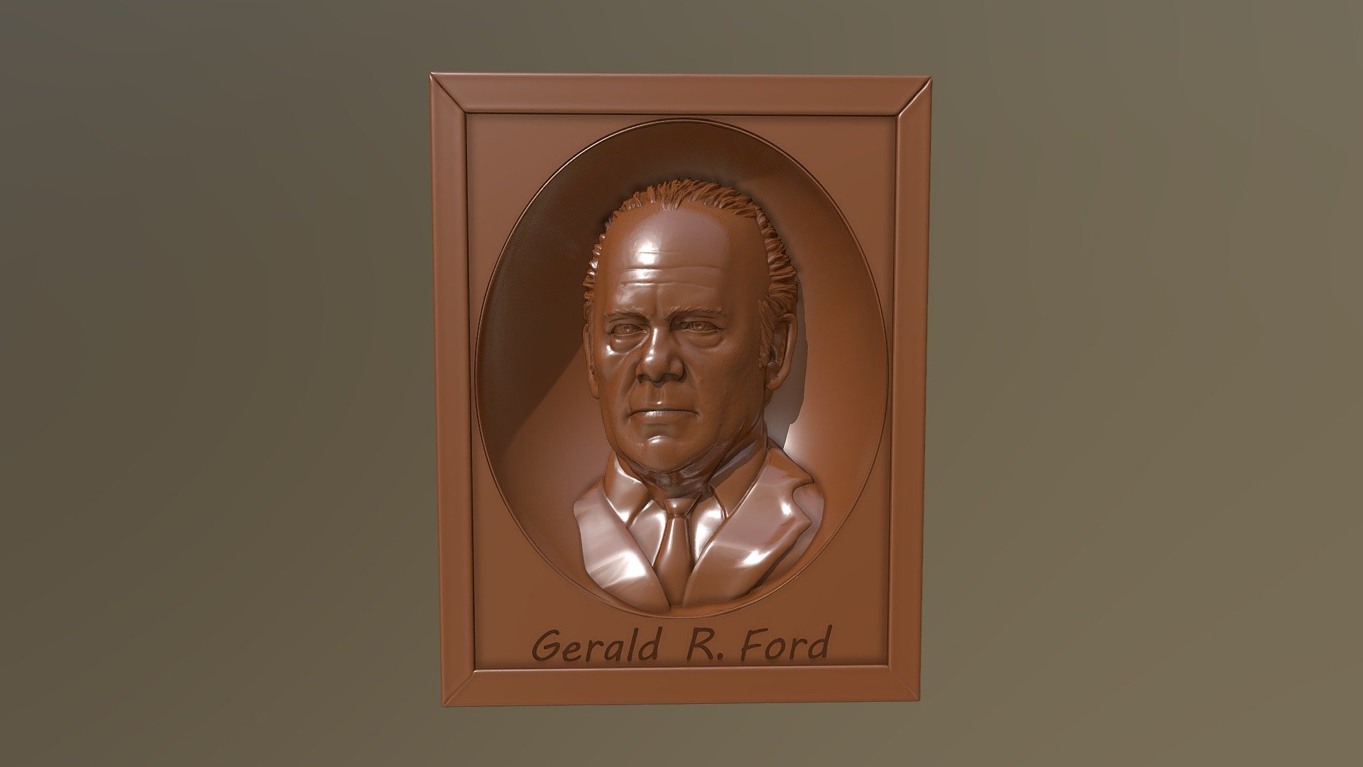 Gerald Ford - 3D model by kostikim [ef316ca] - Sketchfab
