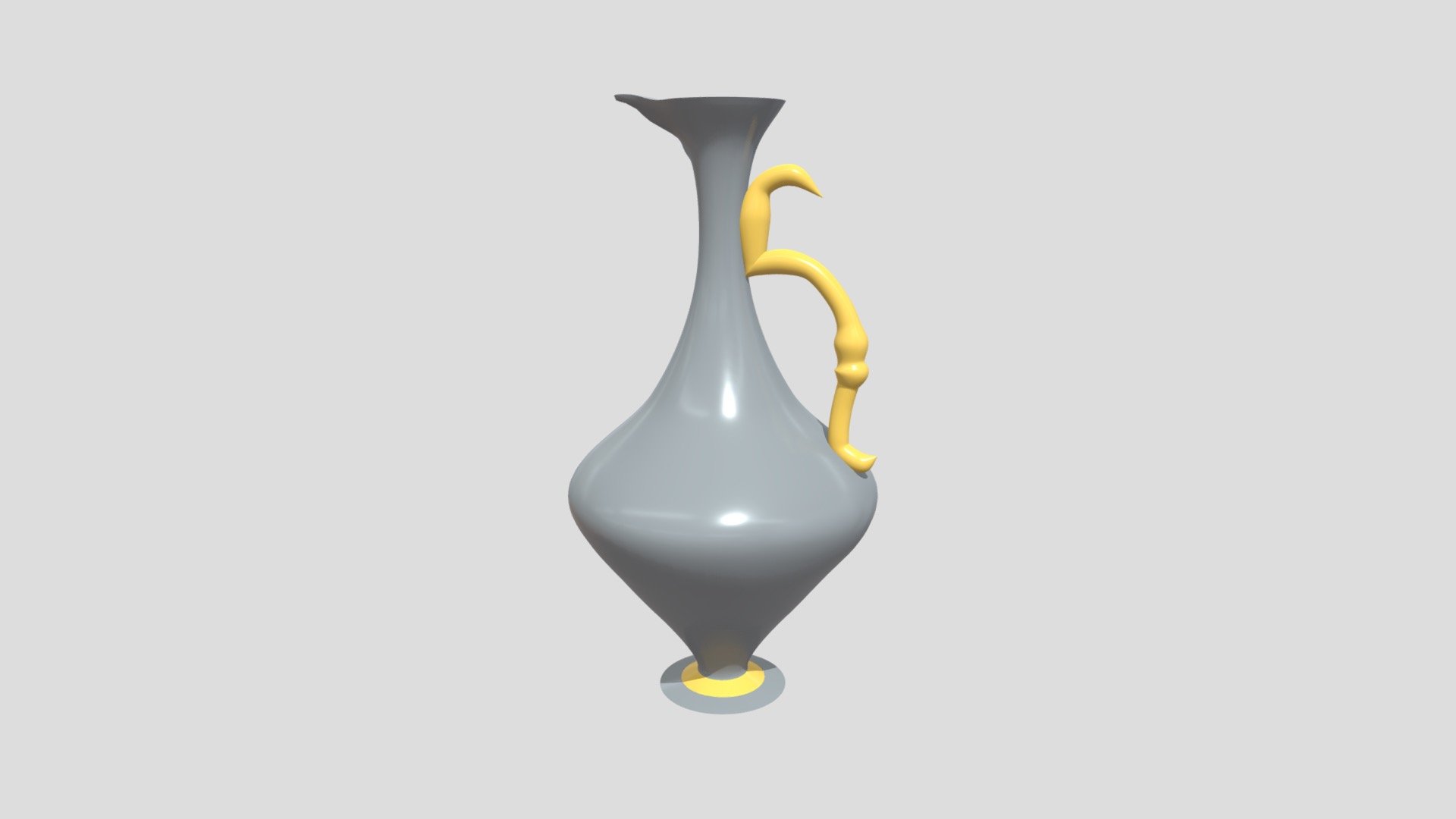 Surahi 3D model print - Download Free 3D model by Lalusahani9221 ...