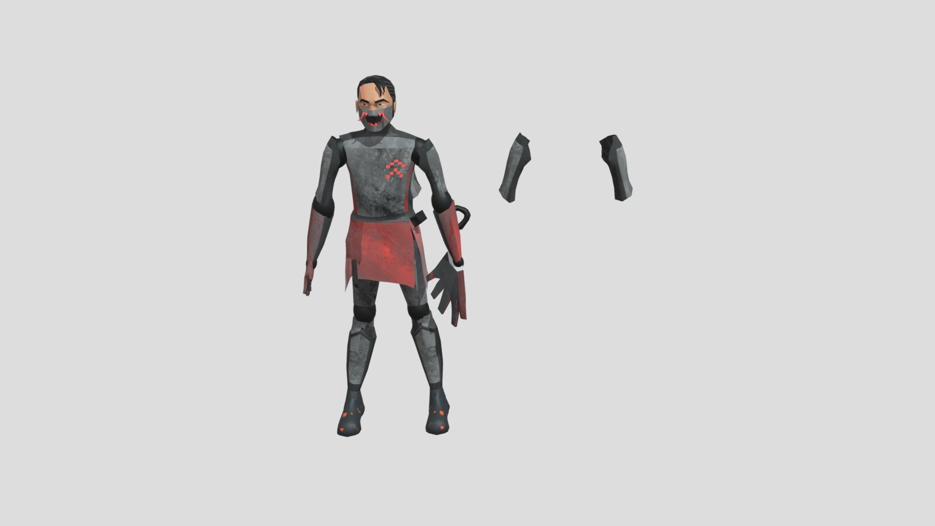 Onryou Character Model - 3D model by Kuroo_Okami [ef31a2f] - Sketchfab