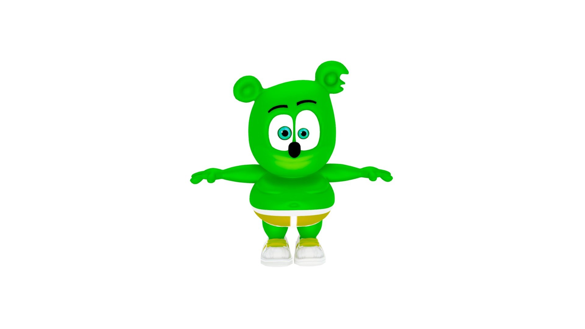 gummy_bear_gummibar_model - 3D model by lewisdaniell2012 [ef3316e ...