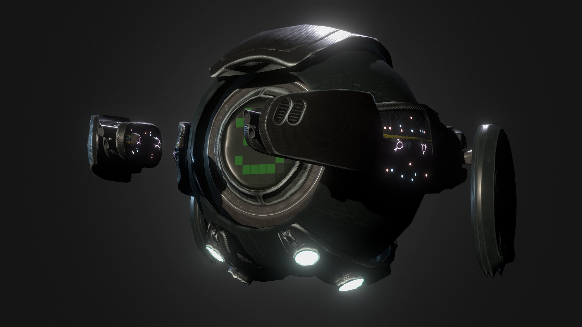 Full Low Poly Robot - 3D model by Alex Pitt (@Pimmo) [ef33178] - Sketchfab