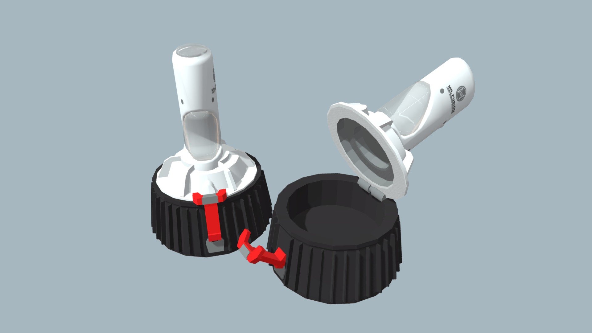 MR.Fusion regreso al futuro - 3D model by Sergio180 [ef3446d] - Sketchfab