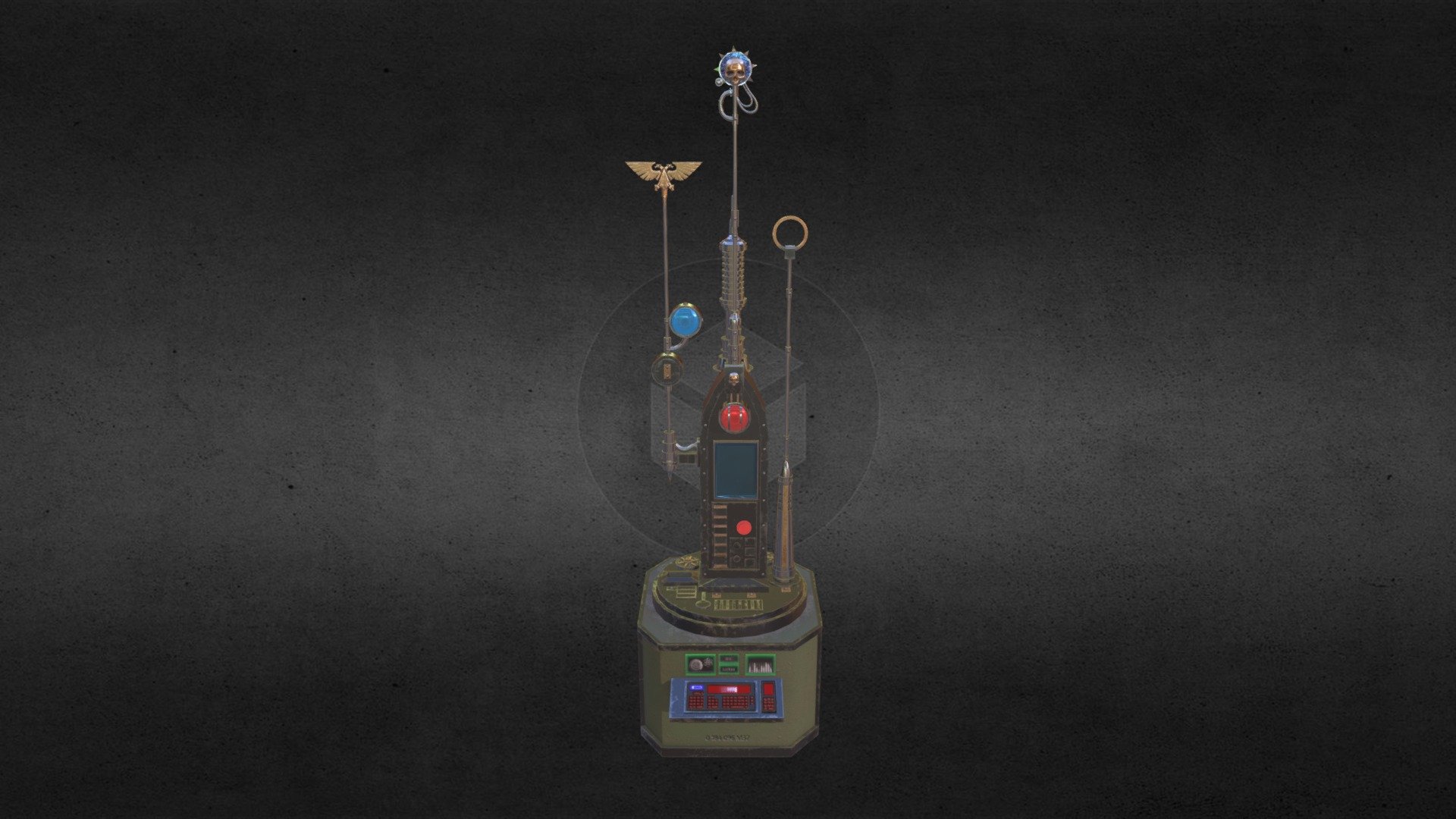 40K Comms Array - good Condition - 3D model by speckysimon [ef353b1 ...