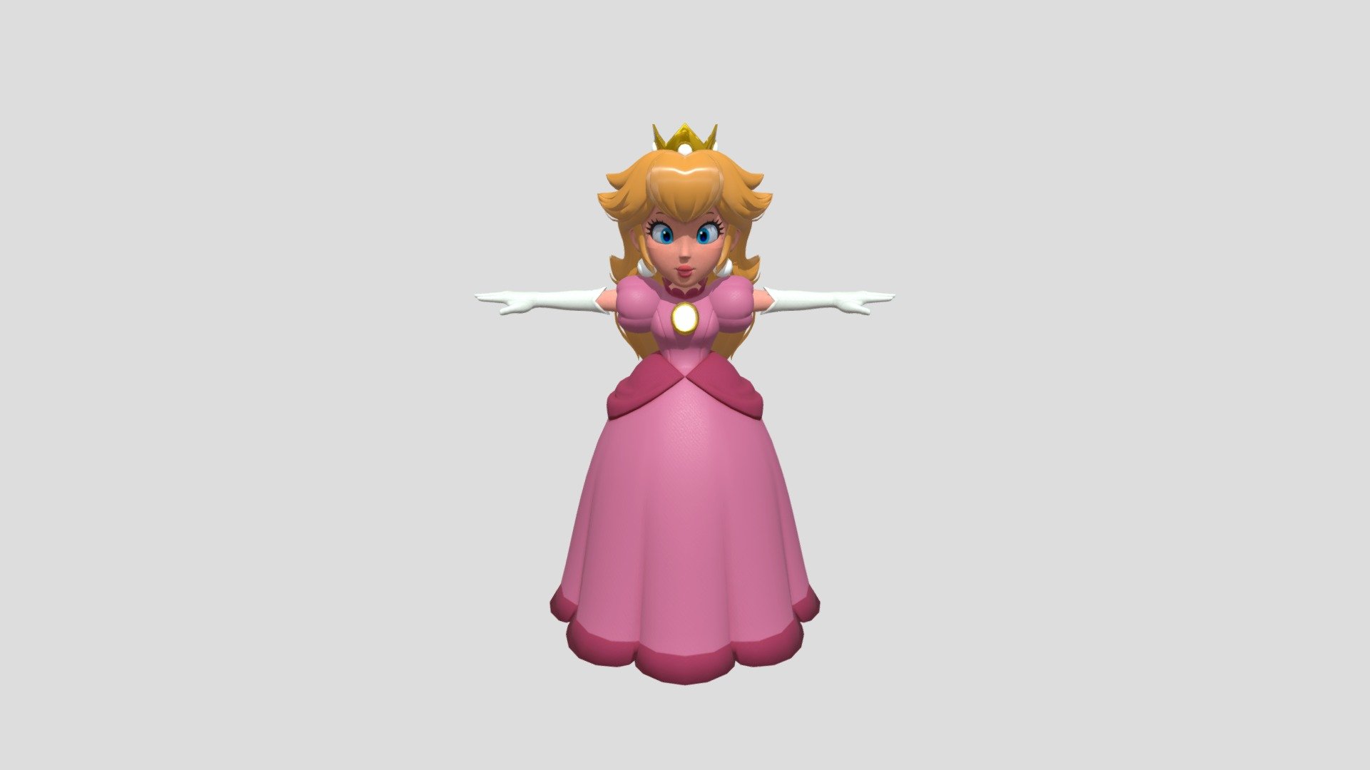 Peach - Download Free 3D model by jakobhenerey2023 [ef35cdf] - Sketchfab