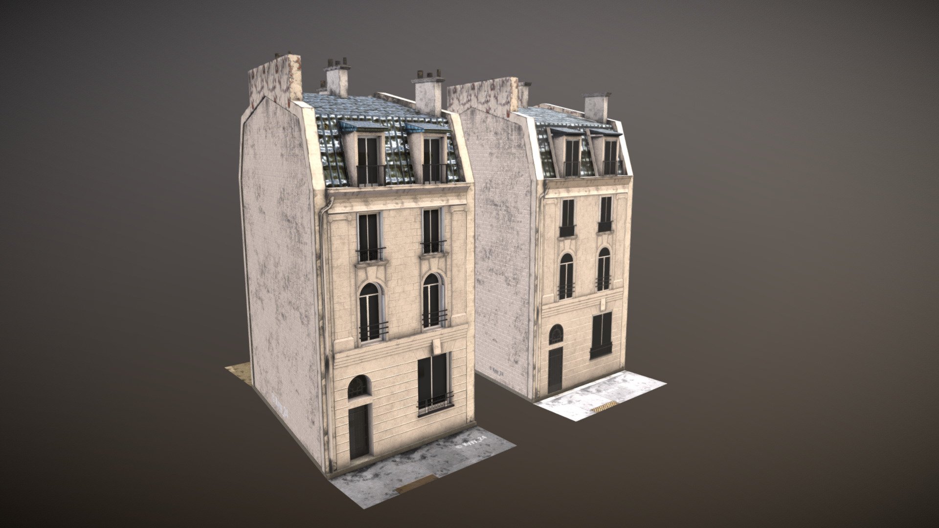building and LODs Model - Download Free 3D model by Kyyy_24 ...